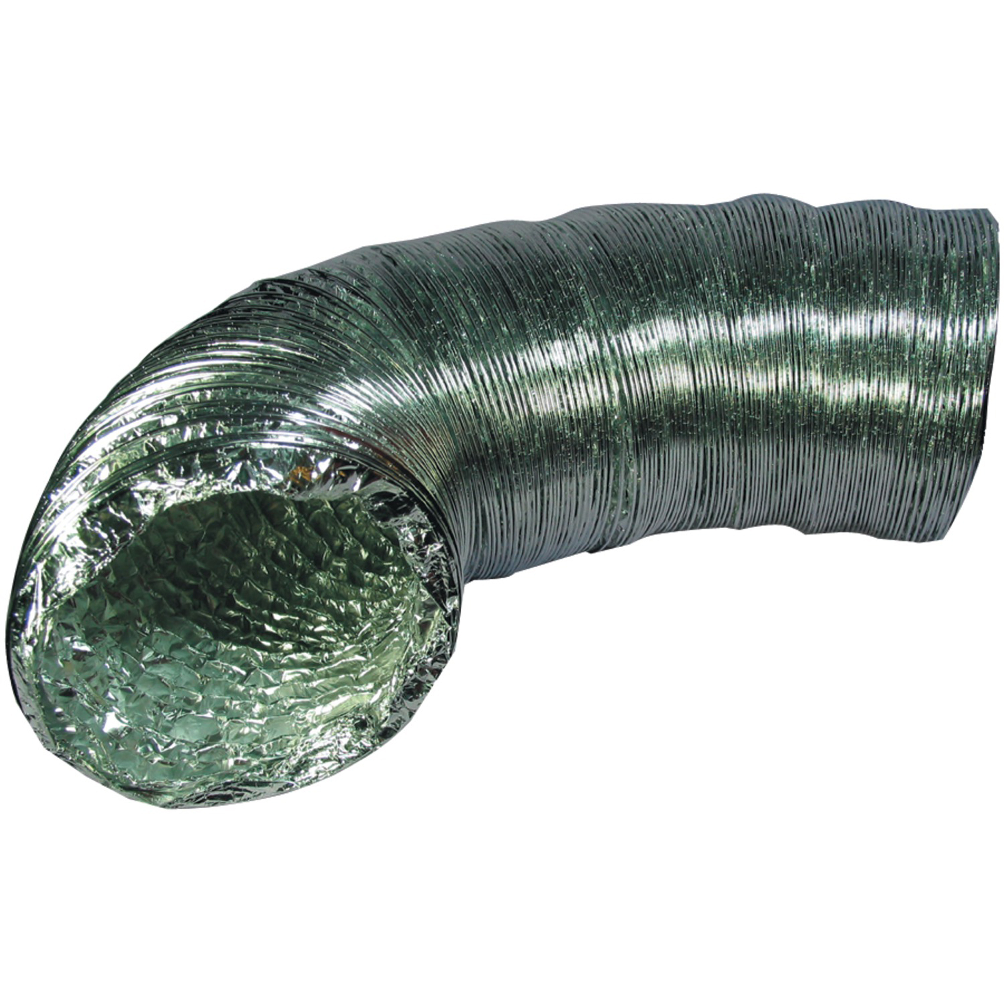 Deflecto Supurr-Flex, Flexible Dryer Vent Transition Duct, 4in. x 8ft ...