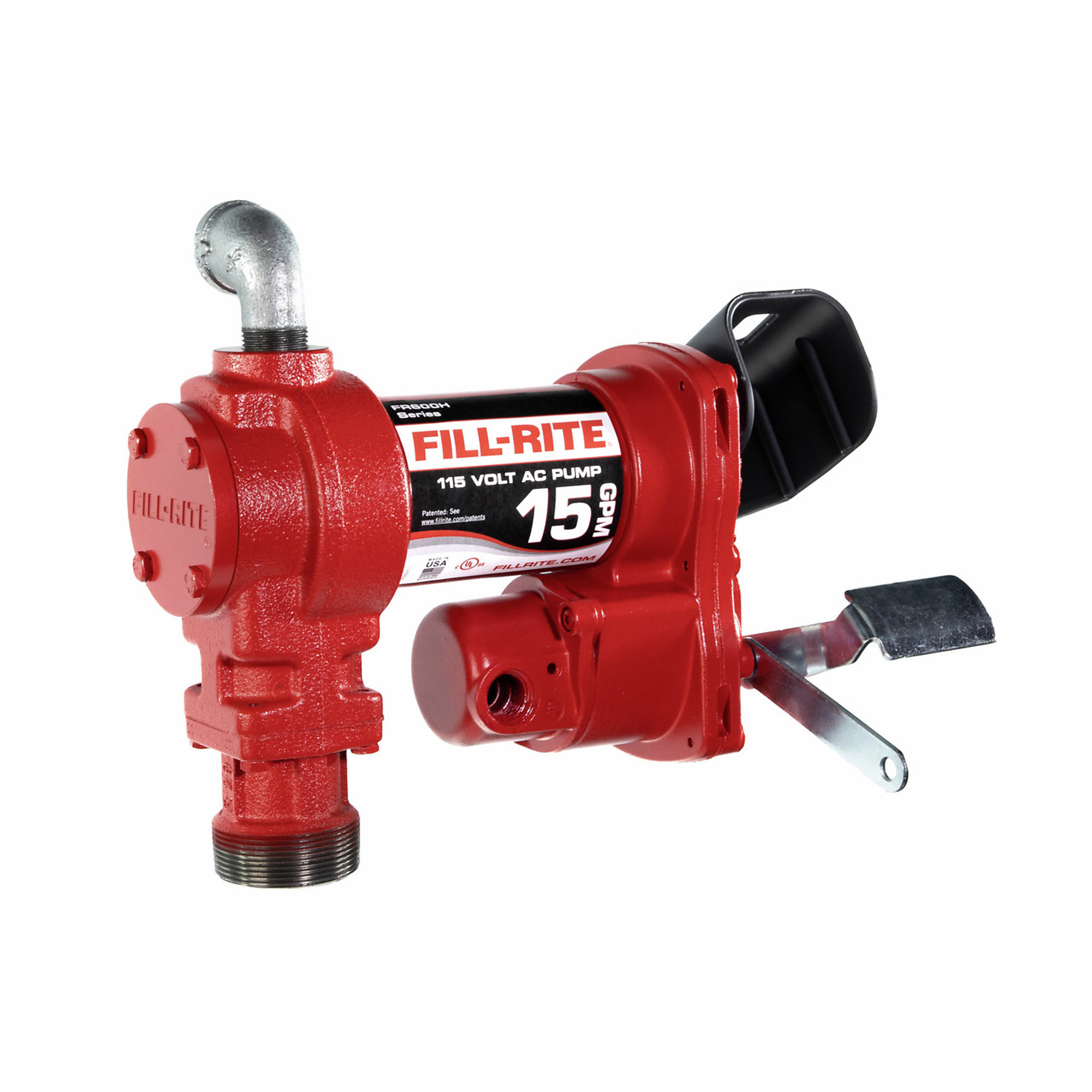 Fill-Rite Fuel Transfer Pump, 15 GPM, 115V AC, Model# FR604H | Northern ...