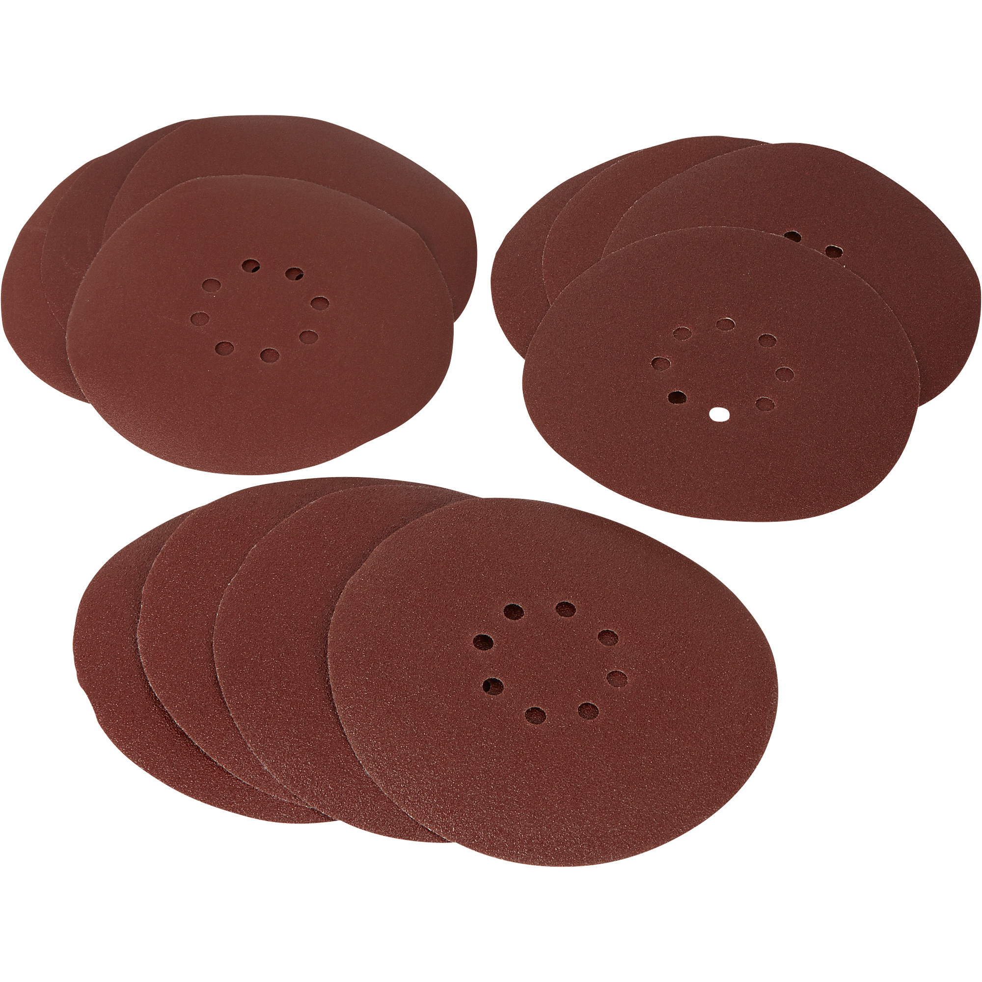 Ironton 12-Pc. Drywall Sandpaper Set, 8-1/2in. Discs, 60/80/120 Grit ...