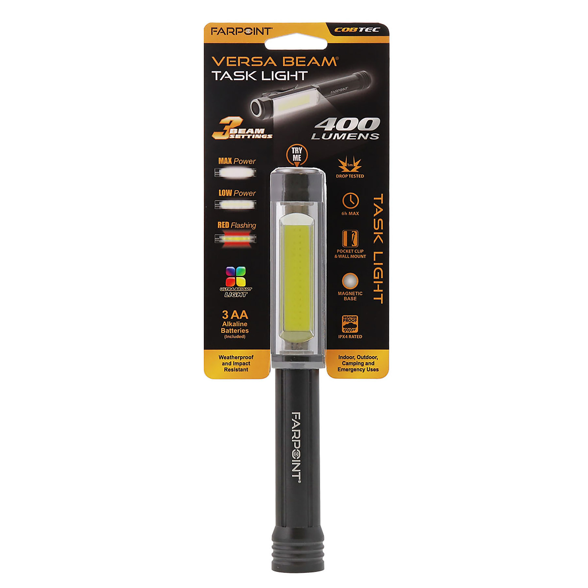 FarPoint, VersaBeam Tasklight, Model# FLPL40012 | Northern Tool