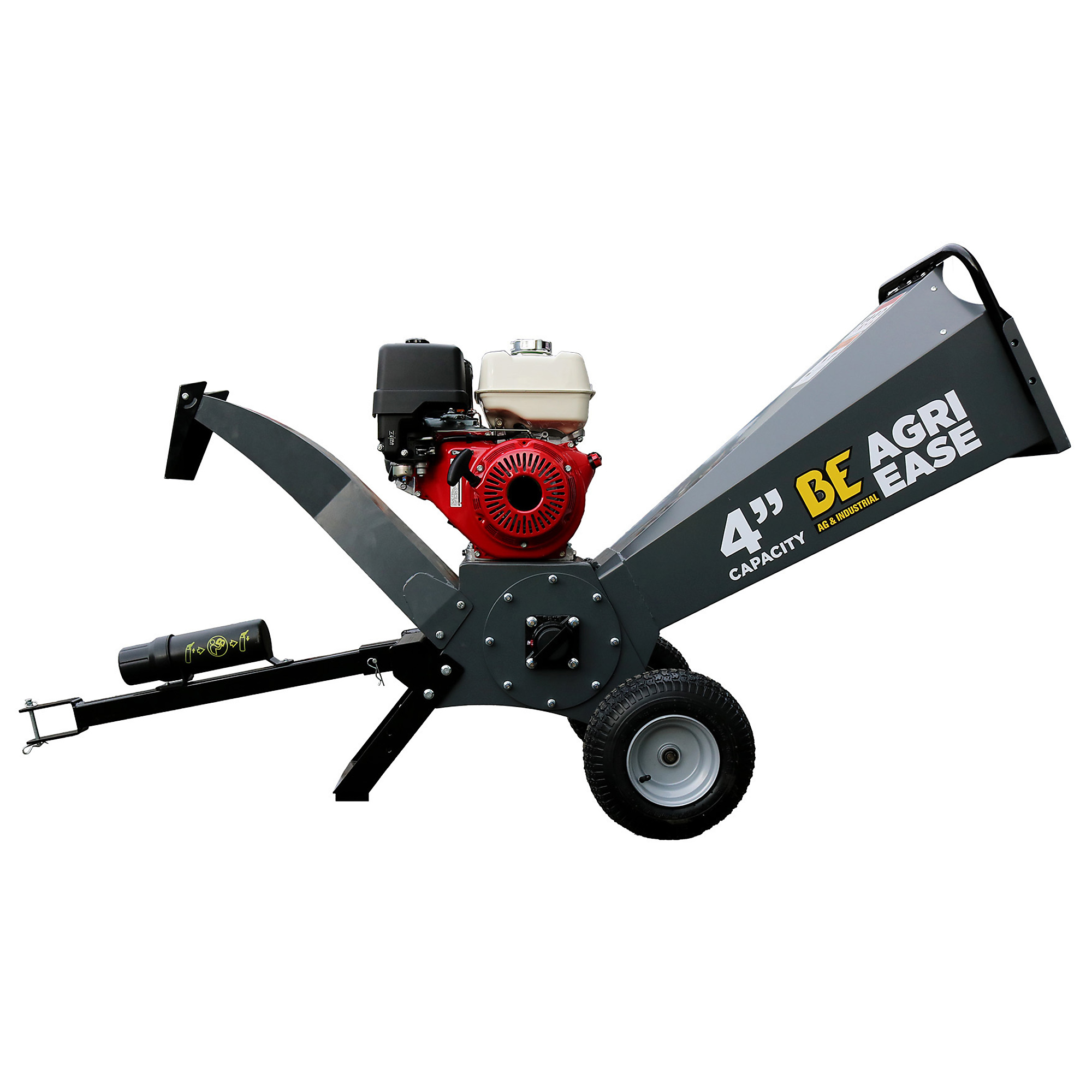 AgriEase, Drum Wood Chipper with Powerease 420 Engine Displacement 420 ...