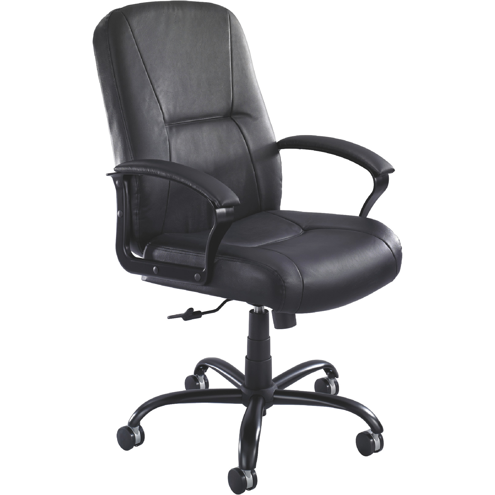 Safco Serenity Big & Tall Leather Highback Office Chair, Model# 3500BL ...