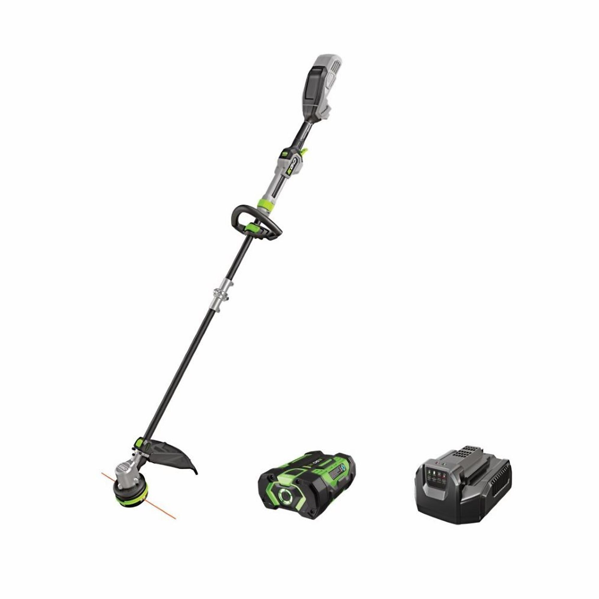 EGO 16in. String Trimmer with Carbon Fiber Shaft Kit, Model# ST1611T ...
