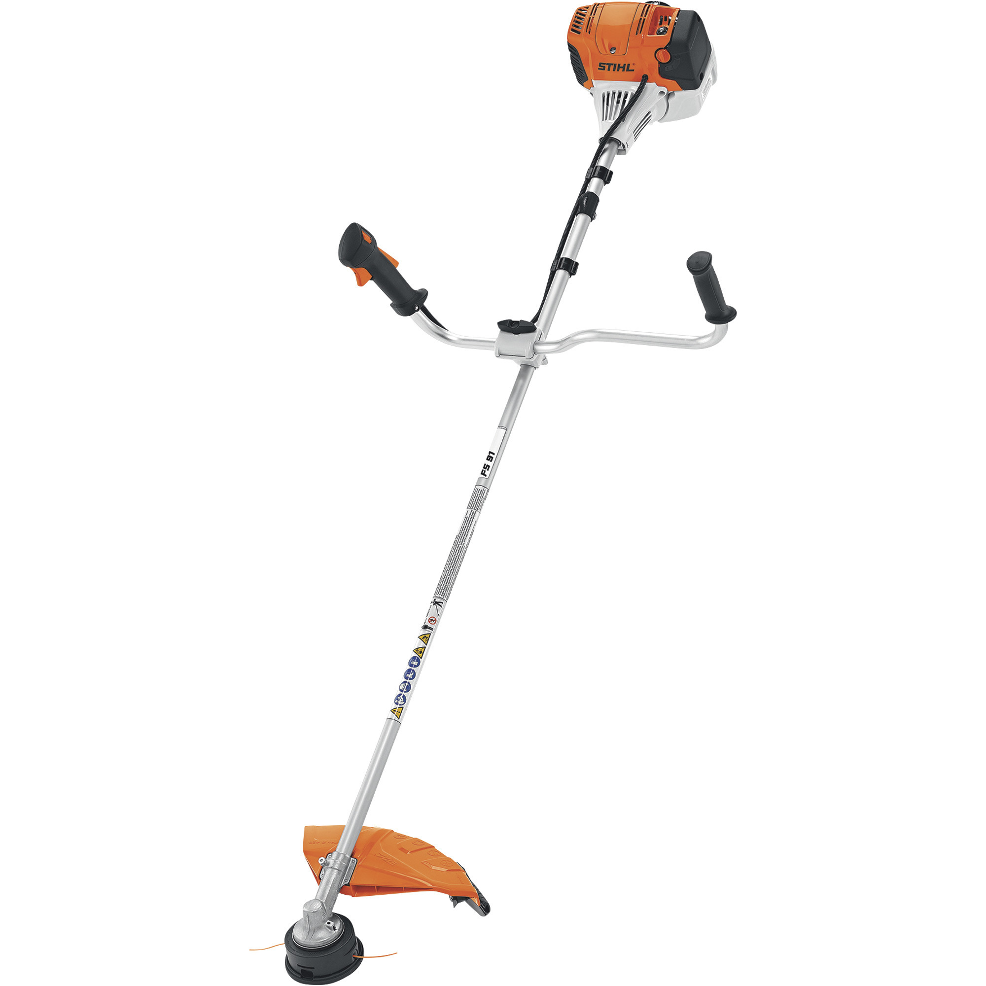 Stihl Gas-Powered Straight Shaft String Trimmer, 27.2cc, 16 1/2in ...