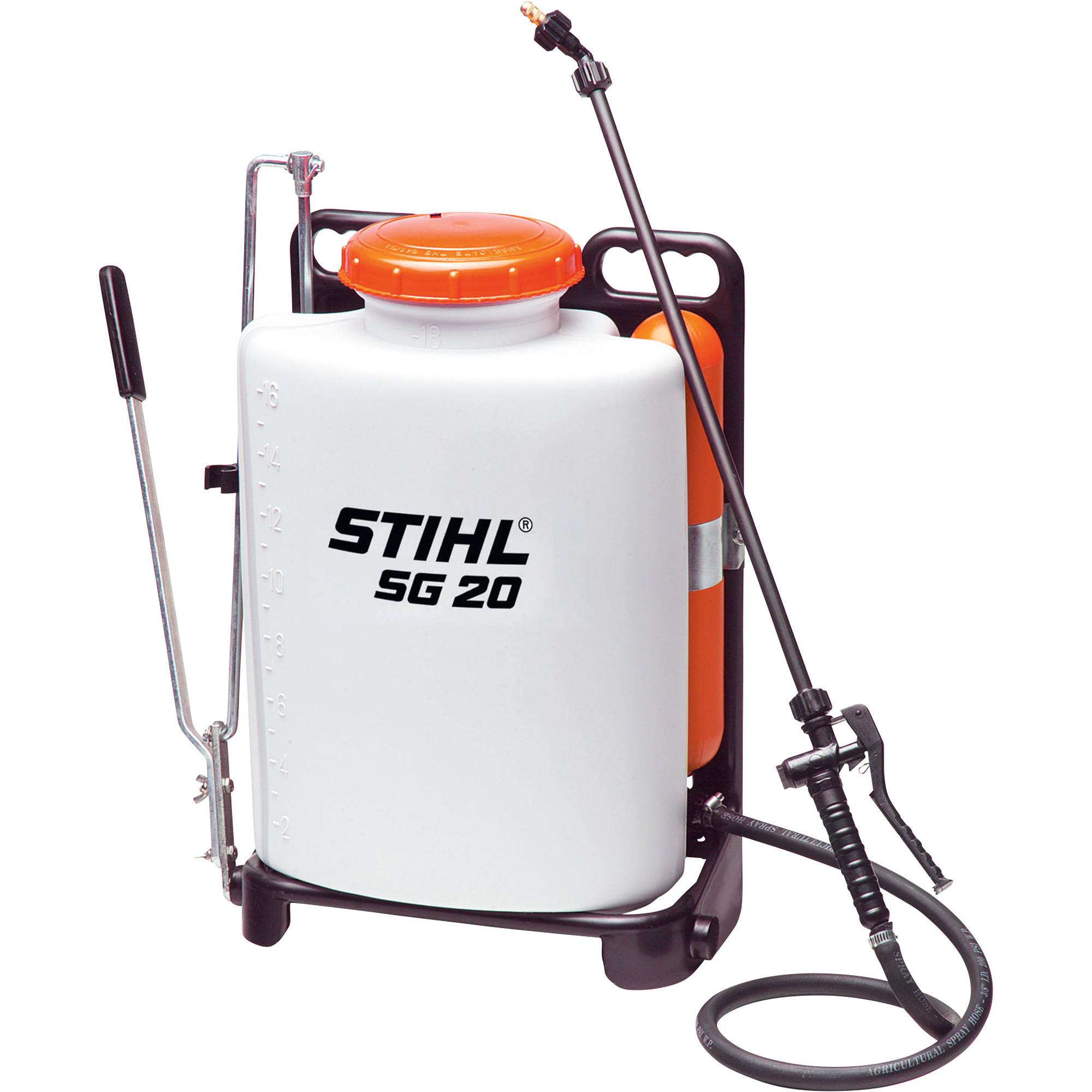 Stihl Portable Backpack Sprayer, 4.75-Gallon Capacity, 40 PSI, Model ...
