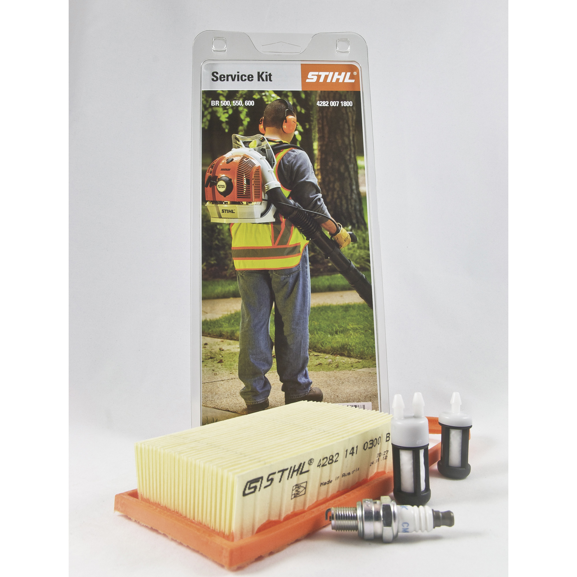 STIHL 4282 Blower Service Kit — Fits Blower Models BR 500, BR 550 and ...