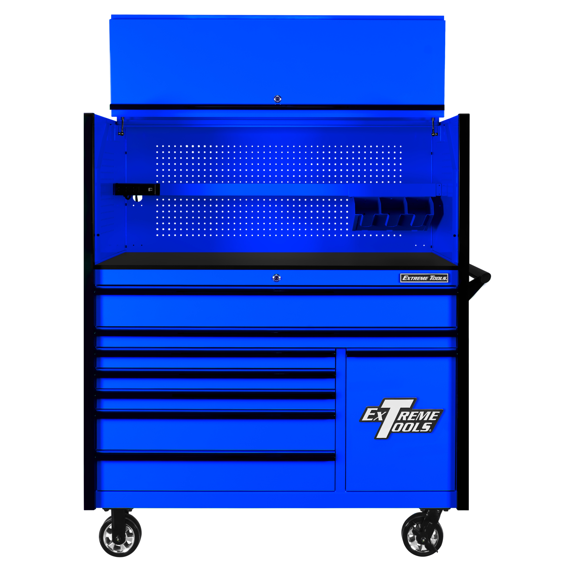 Extreme Tools DX Series Power Workstation Hutch and Roller Cabinet ...