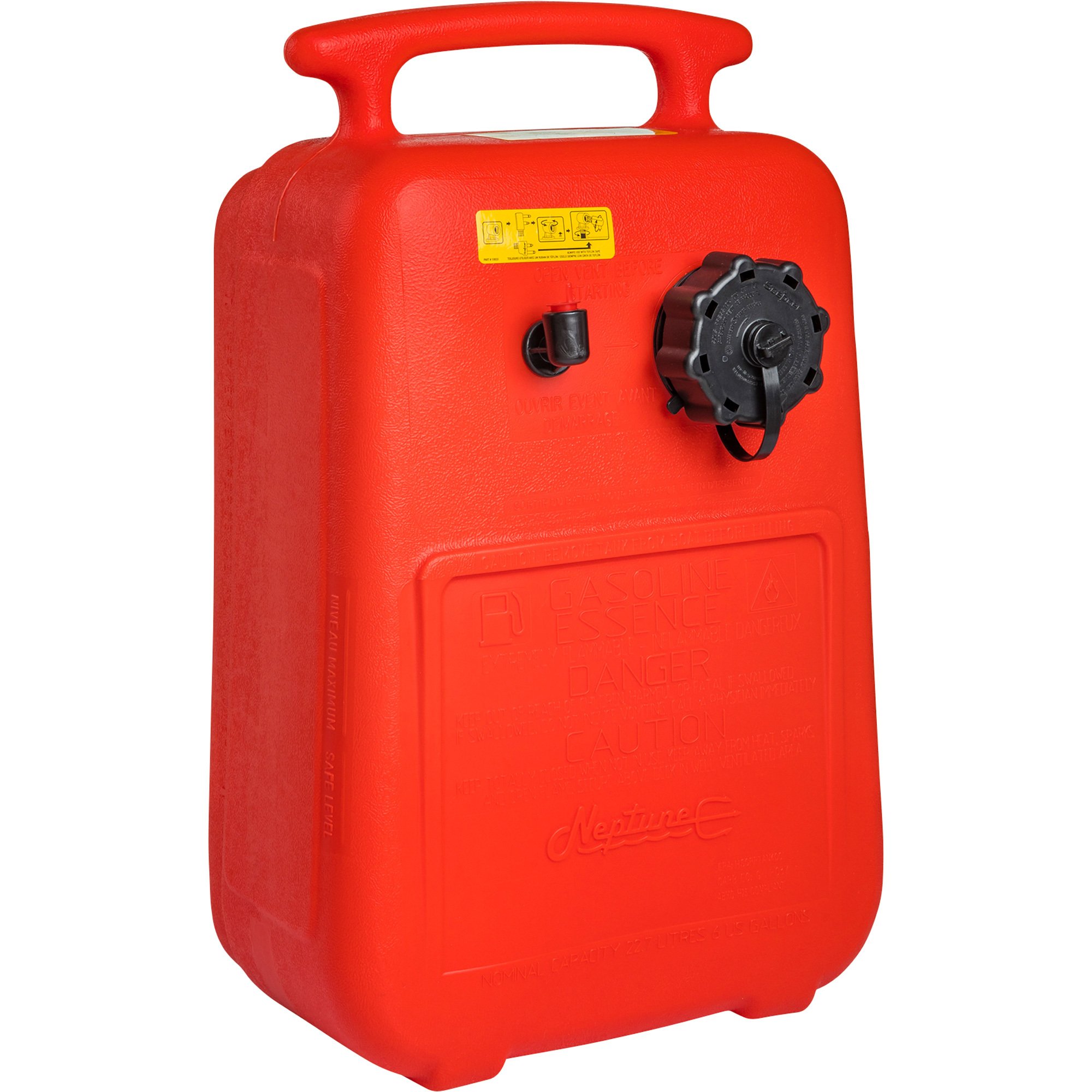 SureCan 5-Gallon Type II Safety Gas Can — Red, Model# SUR5SFG2 ...
