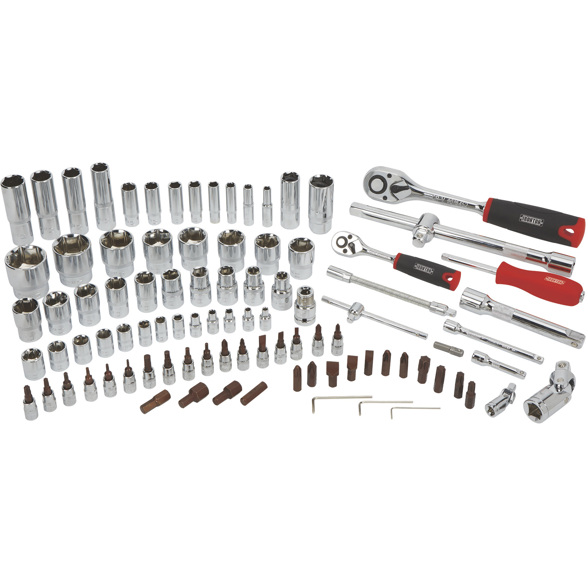 Crescent Mechanics Tool Set — 150-Pc., 1/4in. and 3/8in. Drive, Model ...