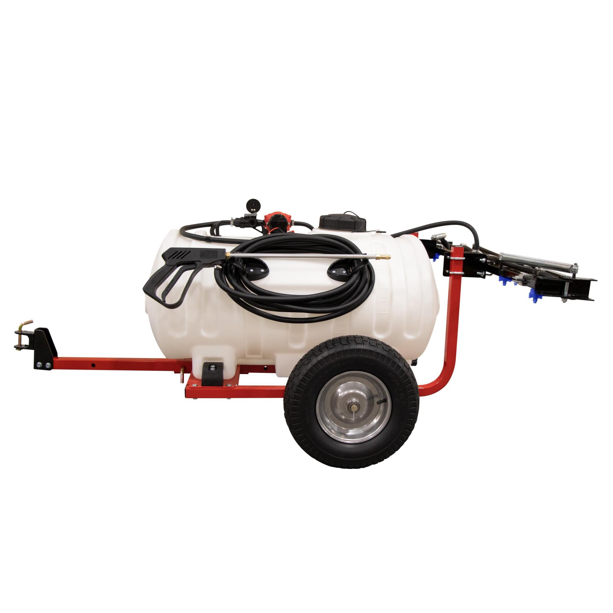 FIMCO 12V Trailer Sprayer, 65-Gal. Tank, 7 Nozzles, 4.5 GPM, 60 Max ...