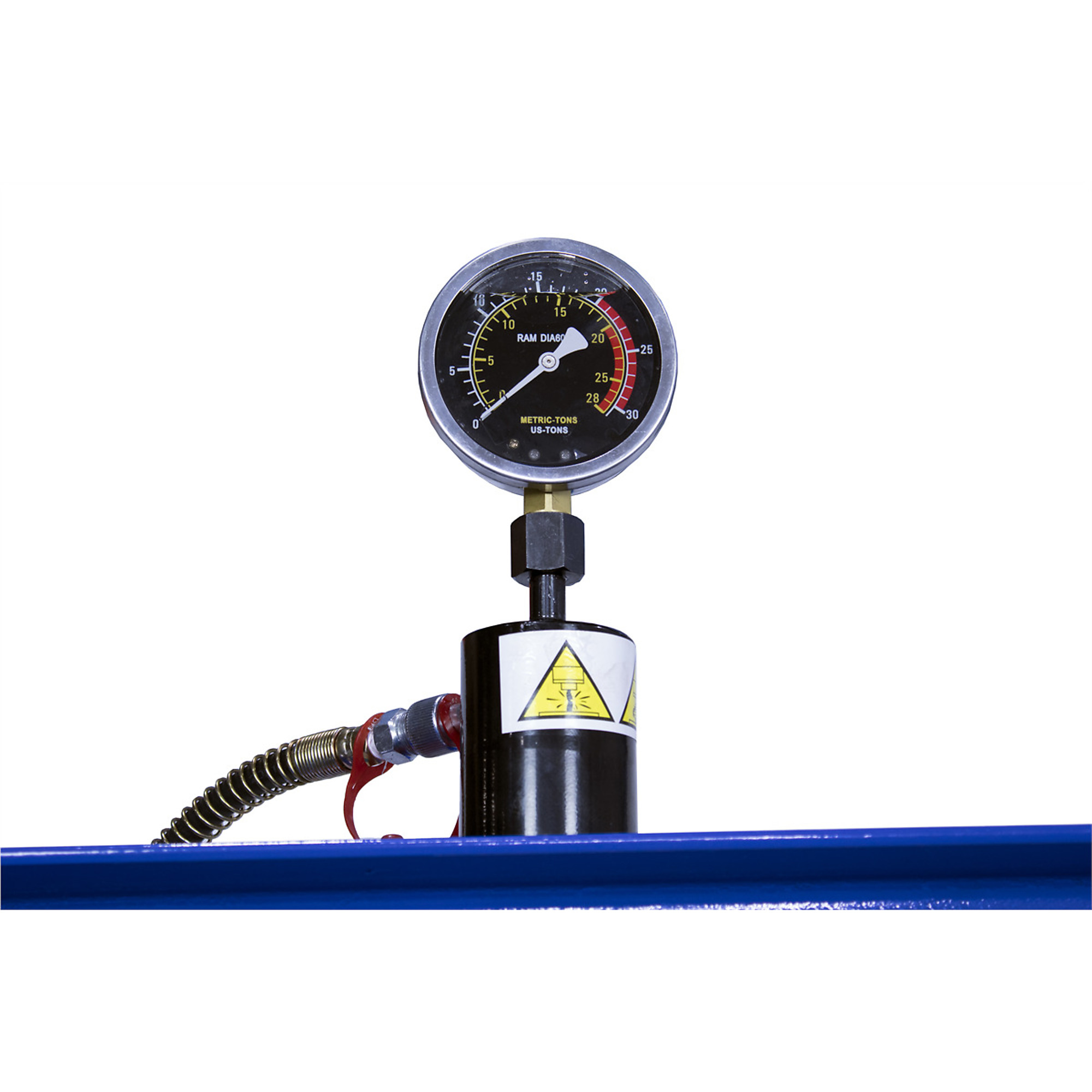 K Tool International, Shop Press 20 Ton Manual Hydraulic, Press Type ...