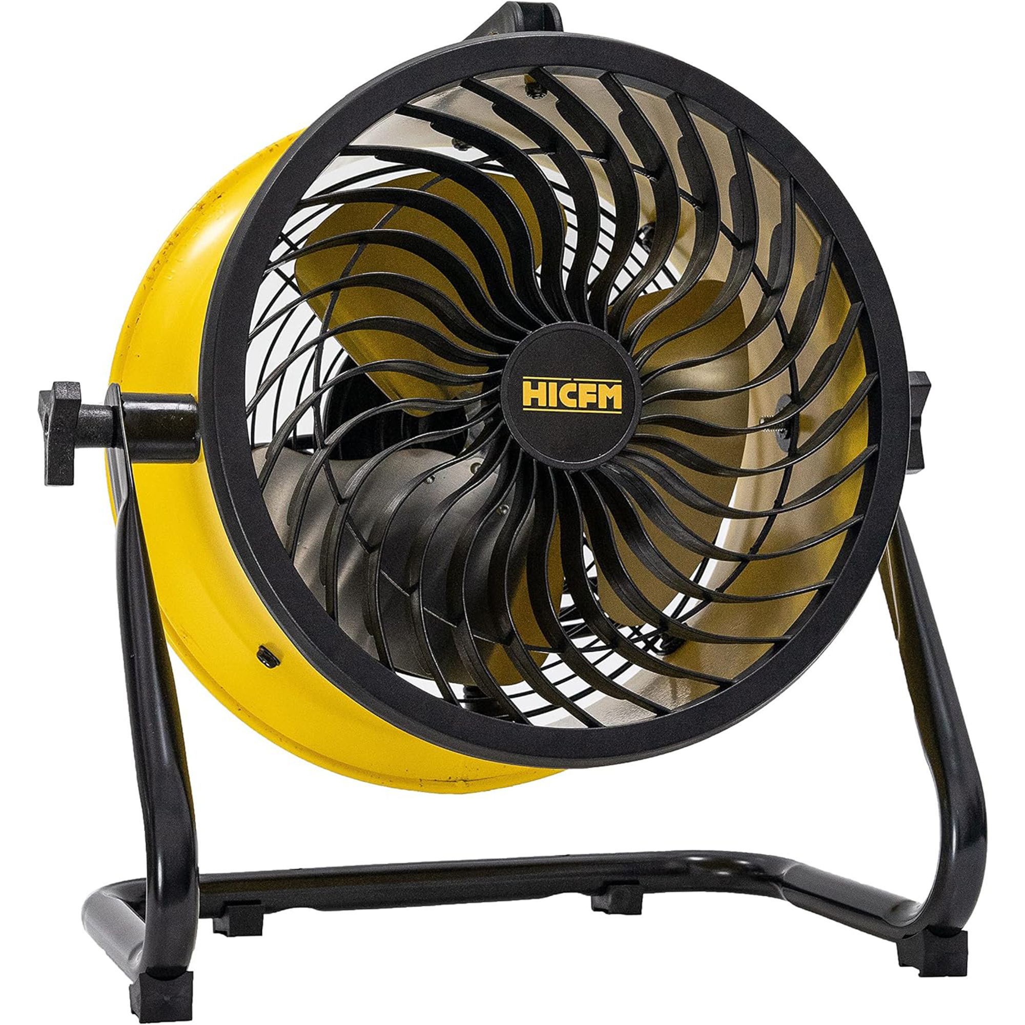 10 in. 3 Speeds Heavy Duty High Velocity Turbo Floor Fan with Powerful ...