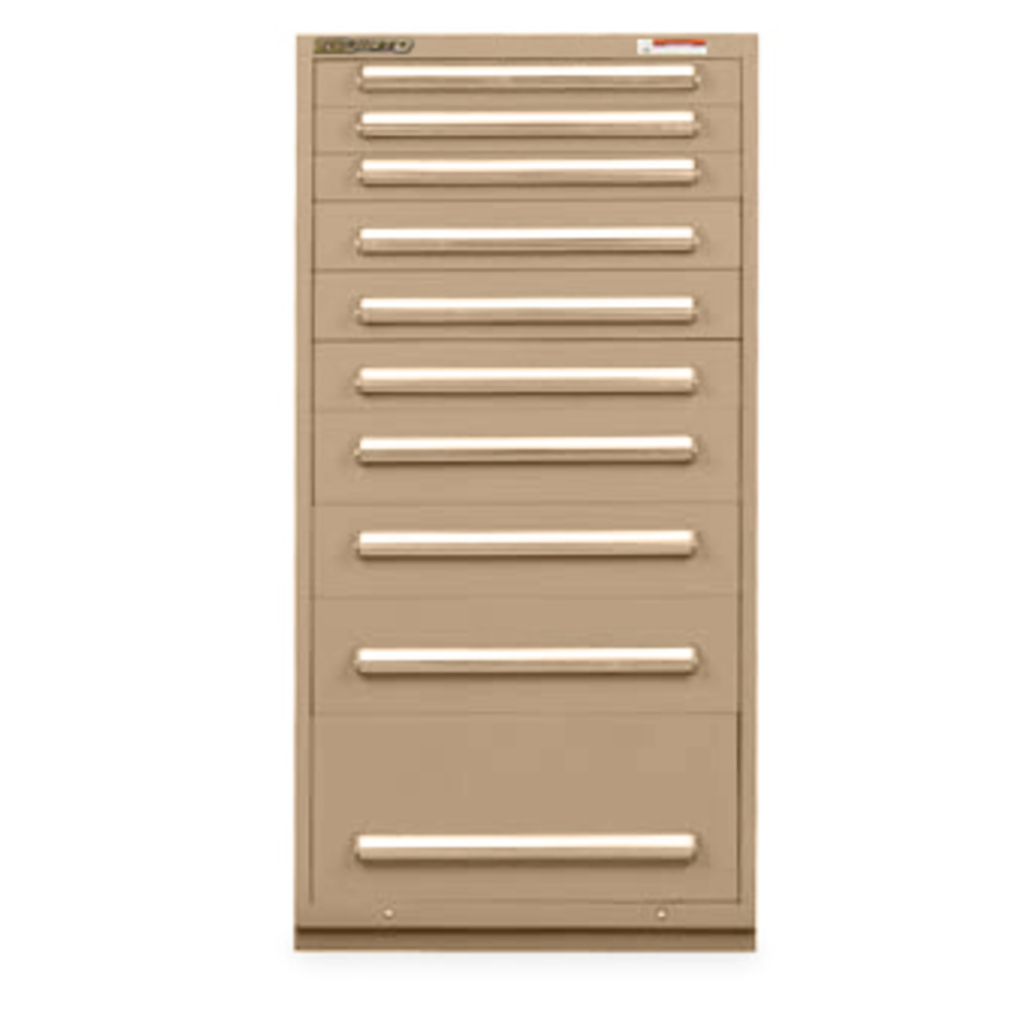 Equipto, 30in. wide Modular Drawer Cabinet- No Dividers, Height 59 in ...