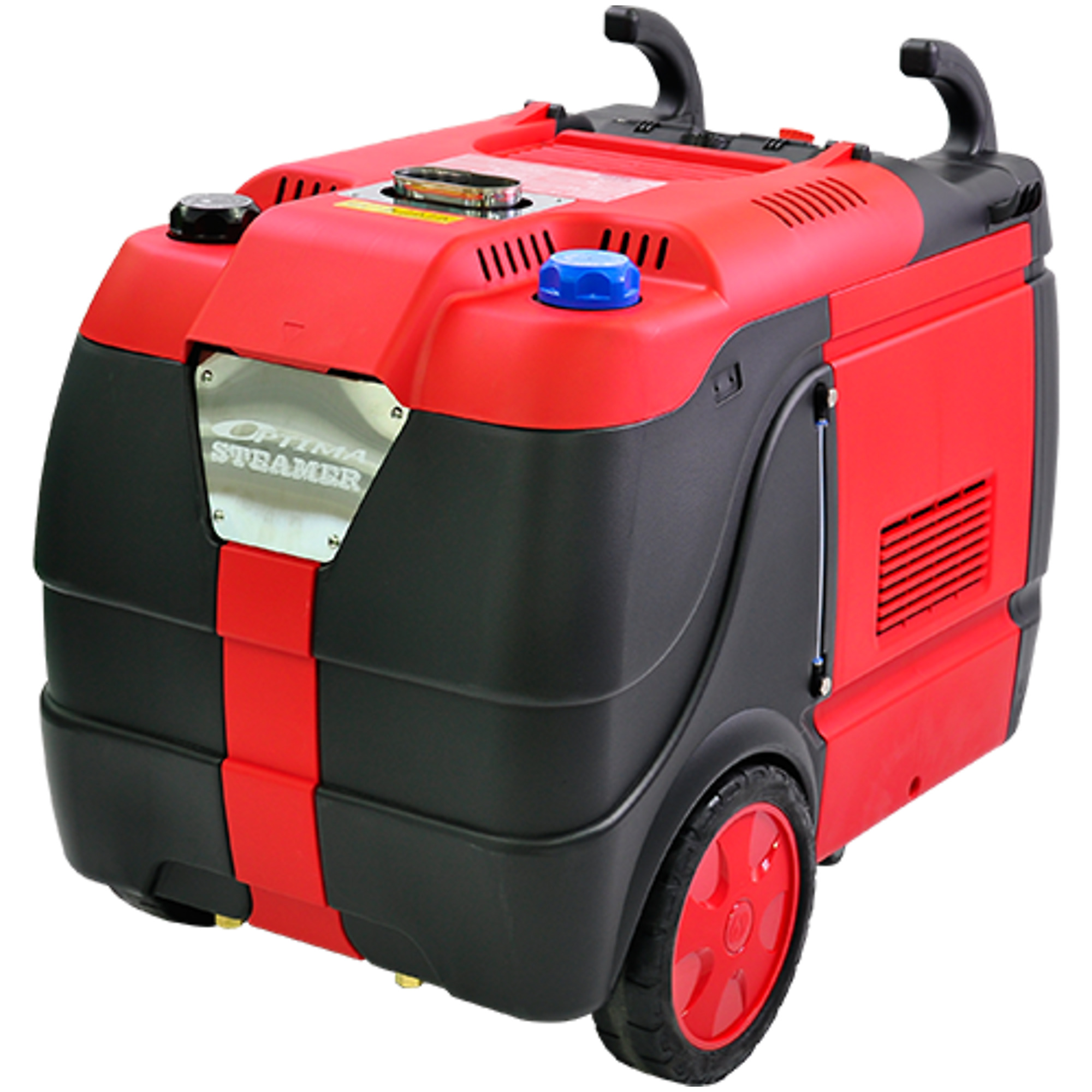 Optima Steamer™ XD Red – 120V, diesel-powered industrial steam cleaner ...