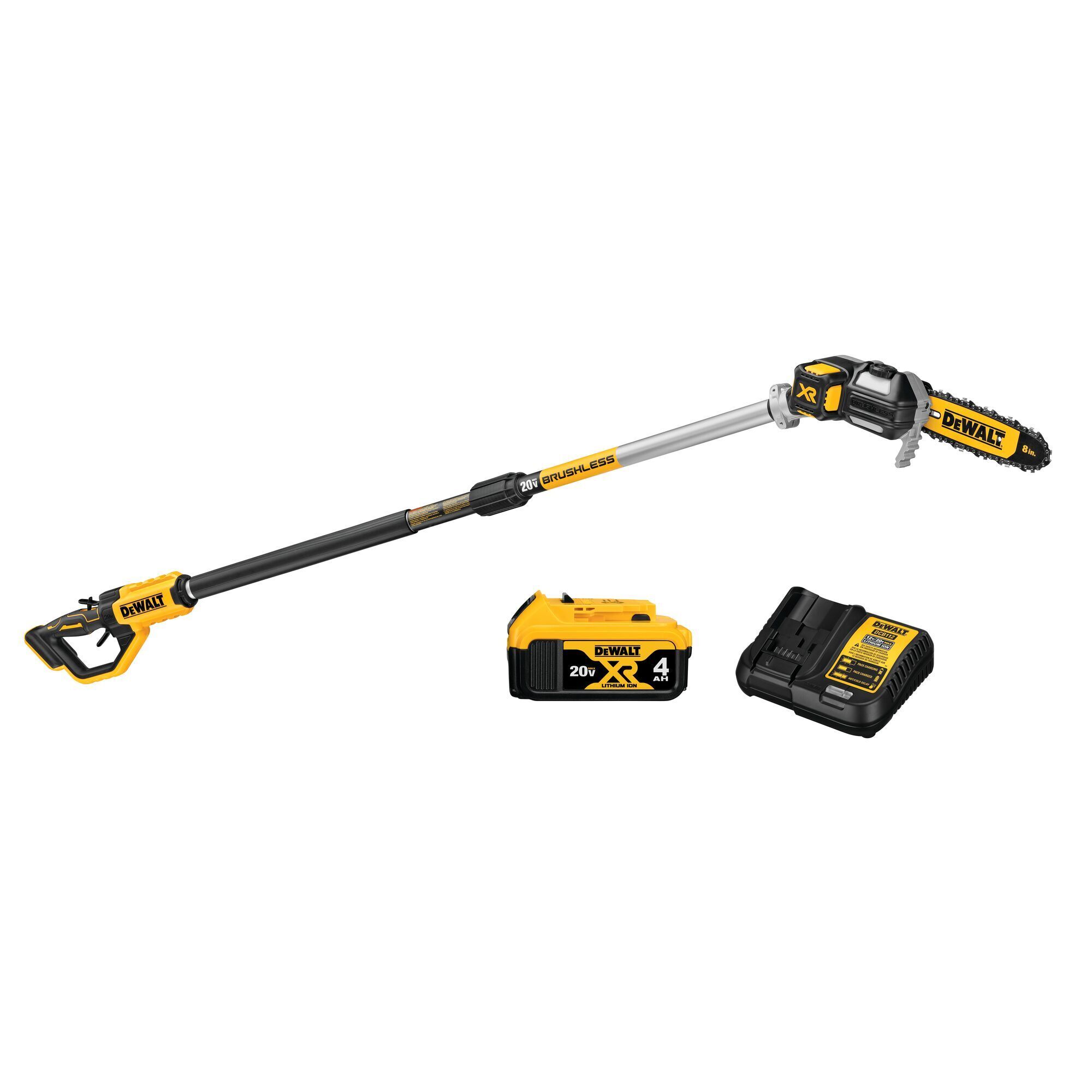 DEWALT 20V MAX* XR Pole Saw Kit W/ 4Ah Battery | Northern Tool