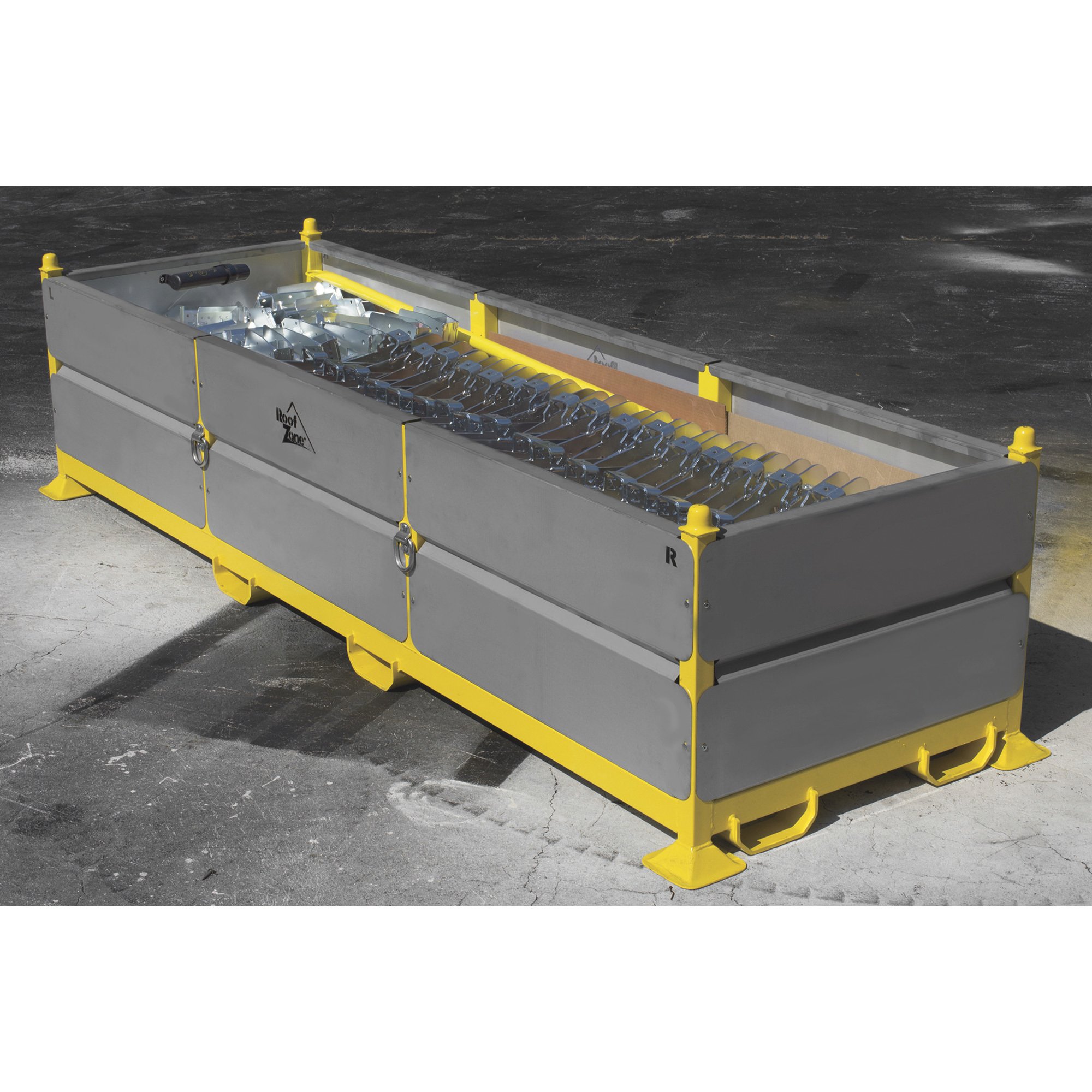 RoofZone Complete Zip Rail Fall Protection Kit — Yellow, Model# 70736 ...