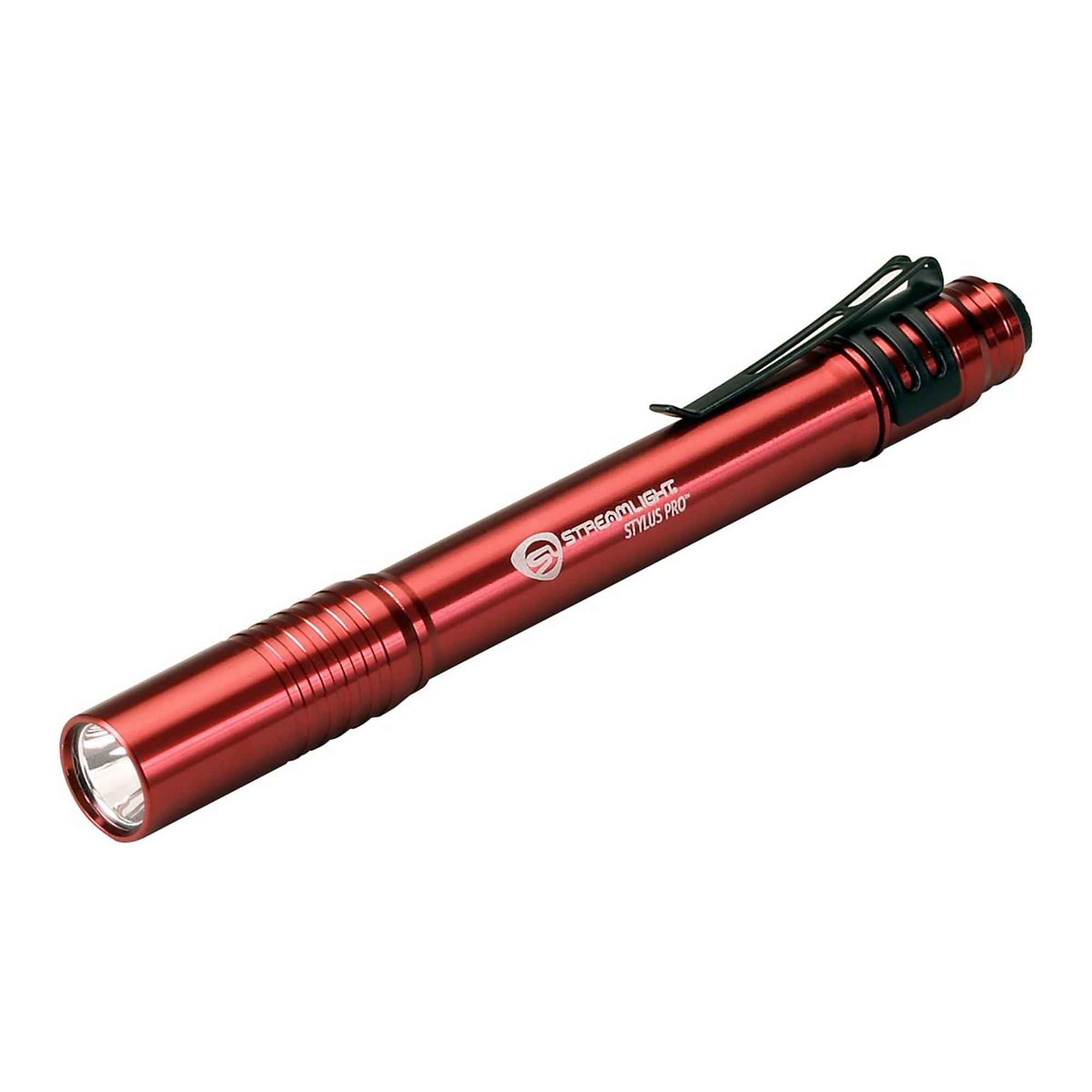Streamlight 100 Lumen Stylus Pro Penlight - Red - Clam - White LED ...