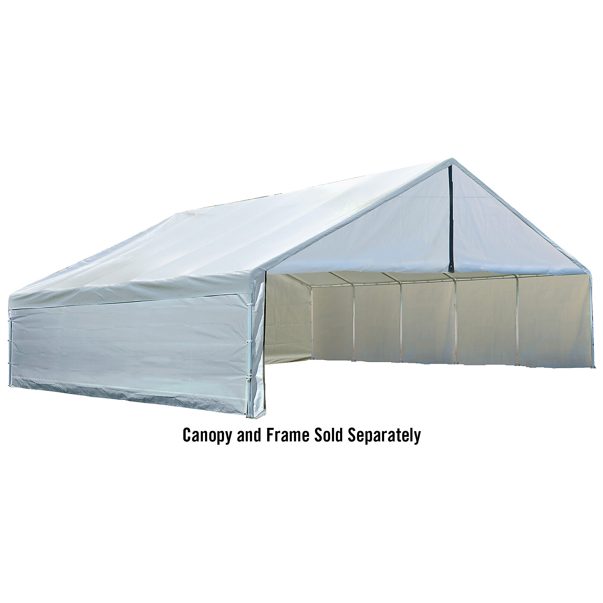 ShelterLogic Replacement Outdoor Canopy Tent Top,White, 20ft. x 10ft ...