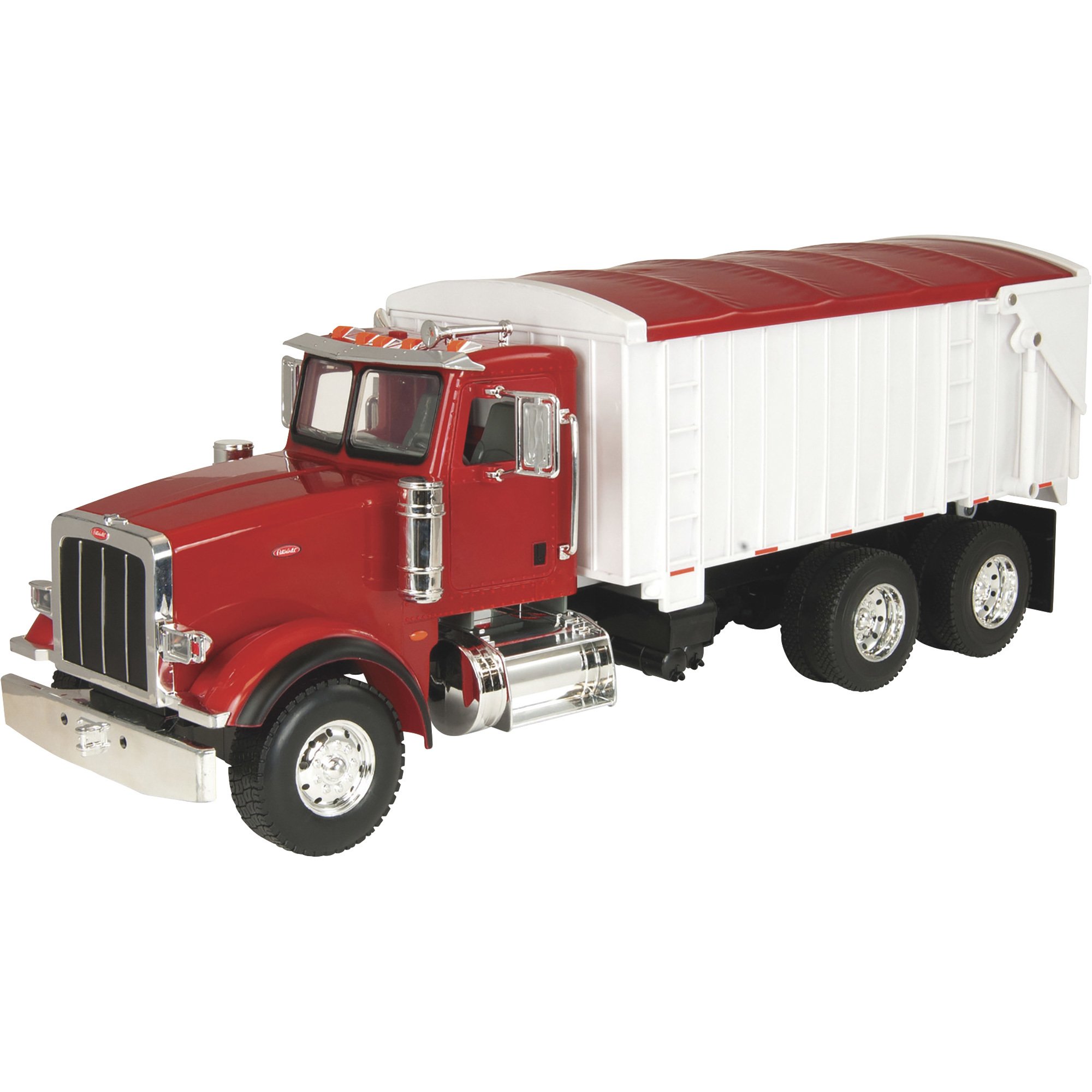 TOMY Ertl Big Farm Peterbilt Model 367 Truck with Grain Trailer — 1:16 ...