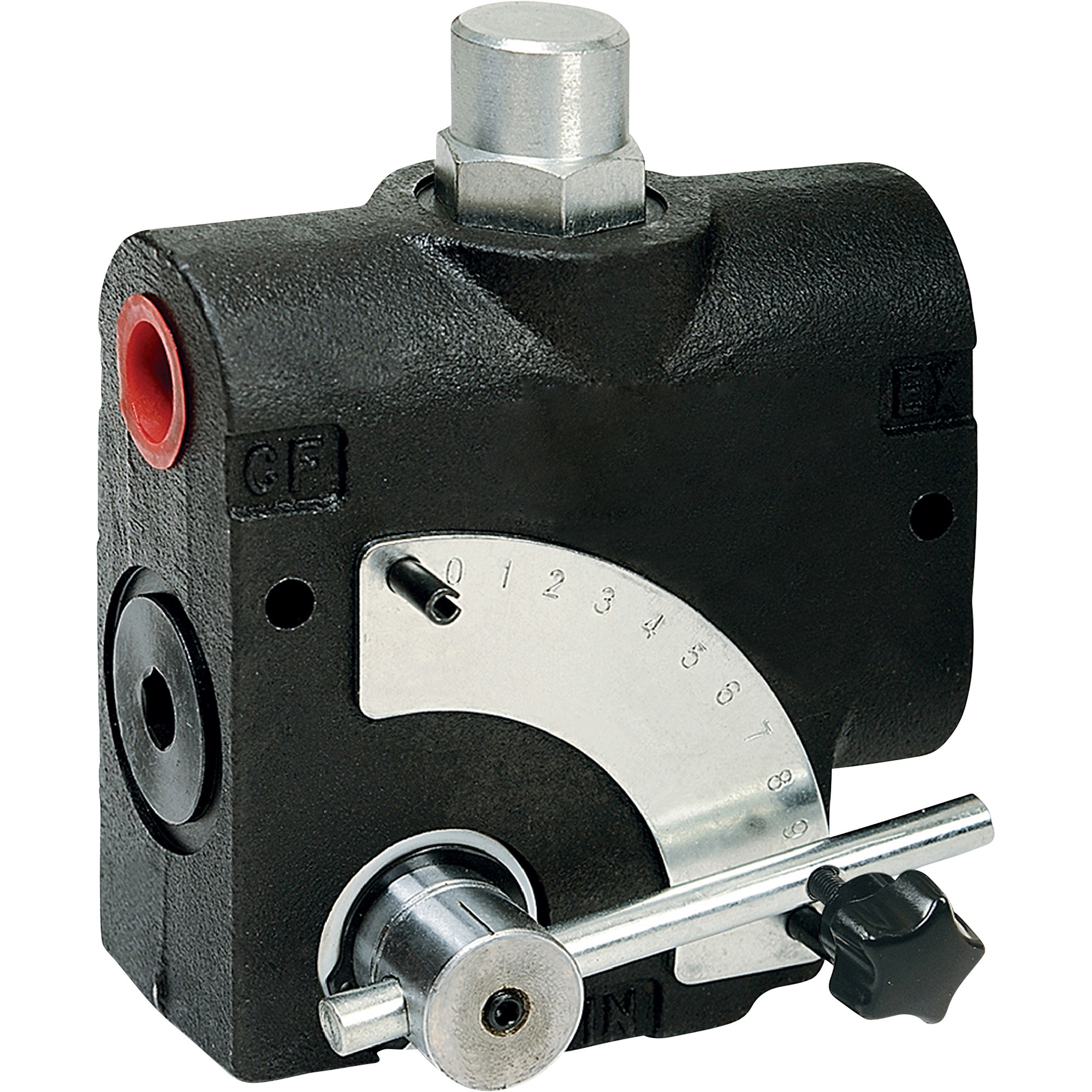 HydroWorks Side-Ported Flow Control Valve with Relief Valve — SAE 12 ...