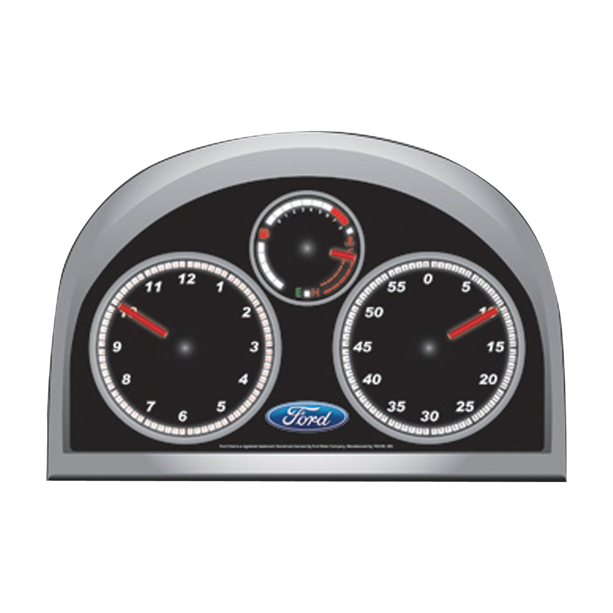 Taxor Lighted Dashboard Desk Clock — Ford Logo, Model# 10159 | Northern ...