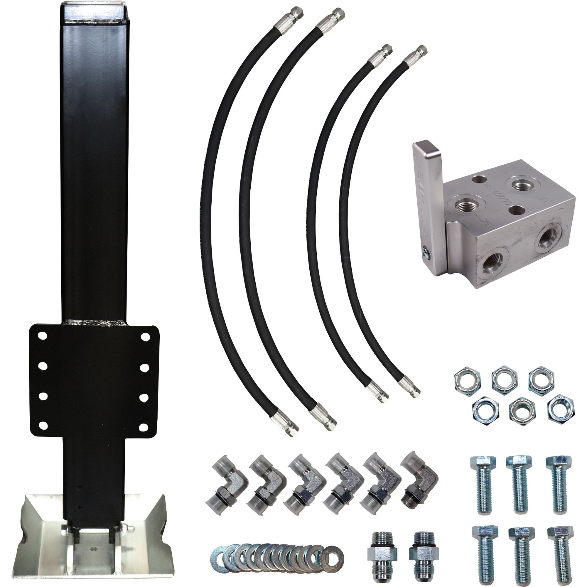 Stillwell Atlas 12K Hydraulic Trailer Jack Kit with a 6-Port Selector ...