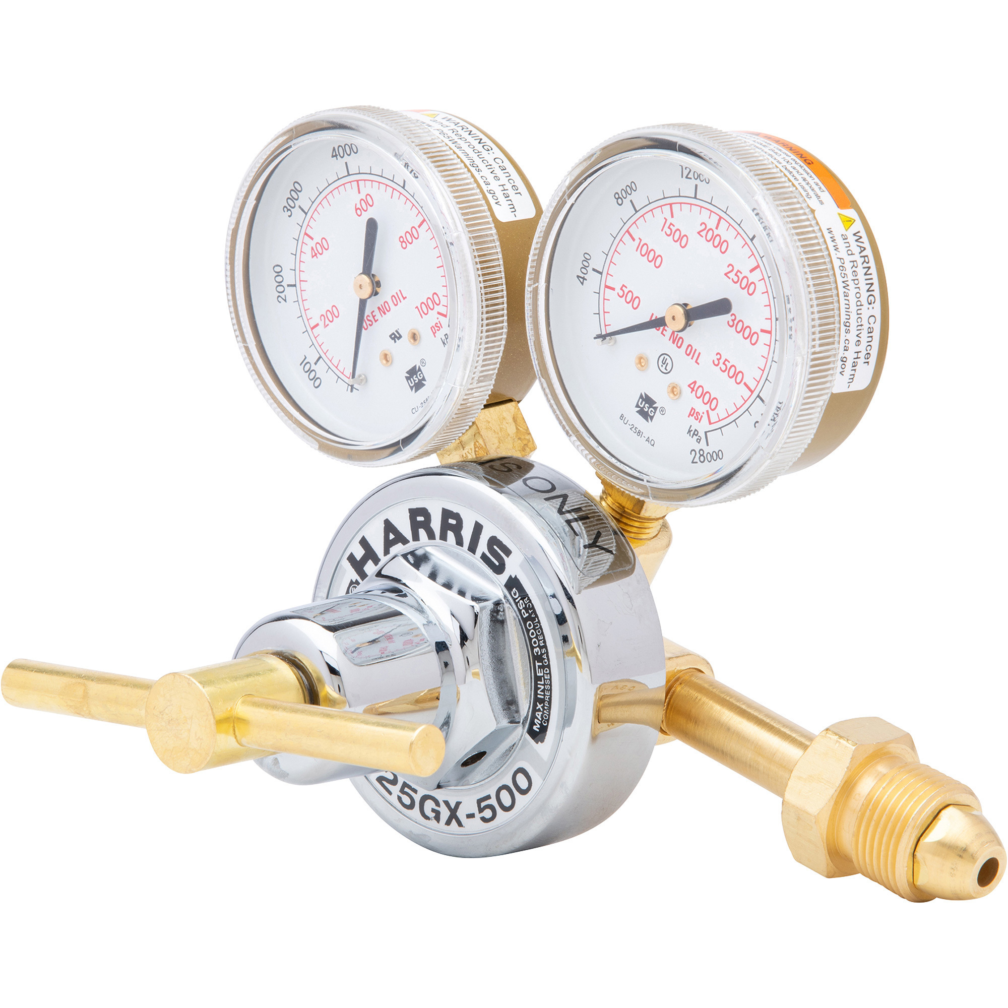 Thoroughbred Acetylene Cylinder to Regulator Adapter — Size #2, CGA-520 ...