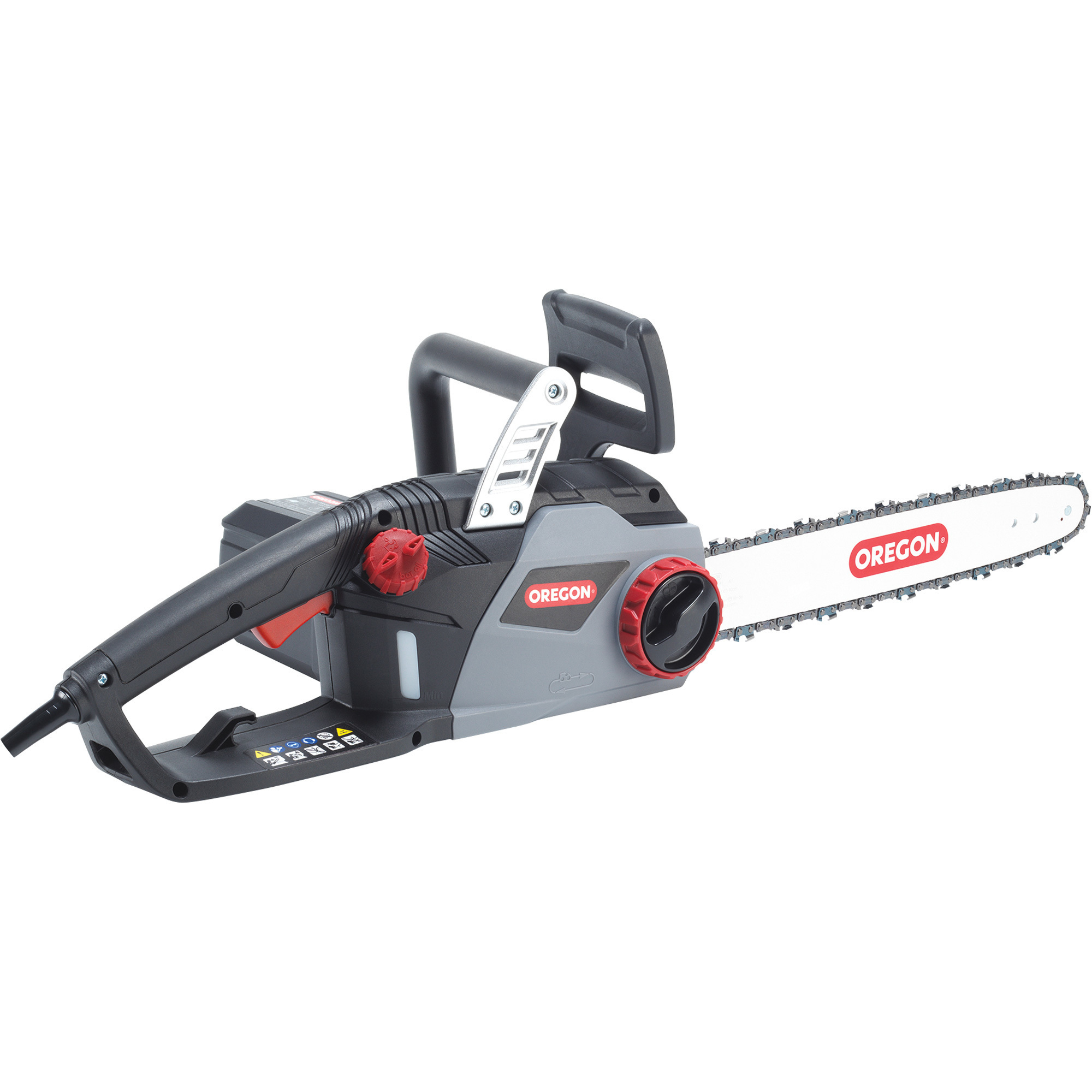 Hyper Tough 20 Volt Li-Ion Max Cordless Chainsaw, 10in. Bar, 2.0Ah ...