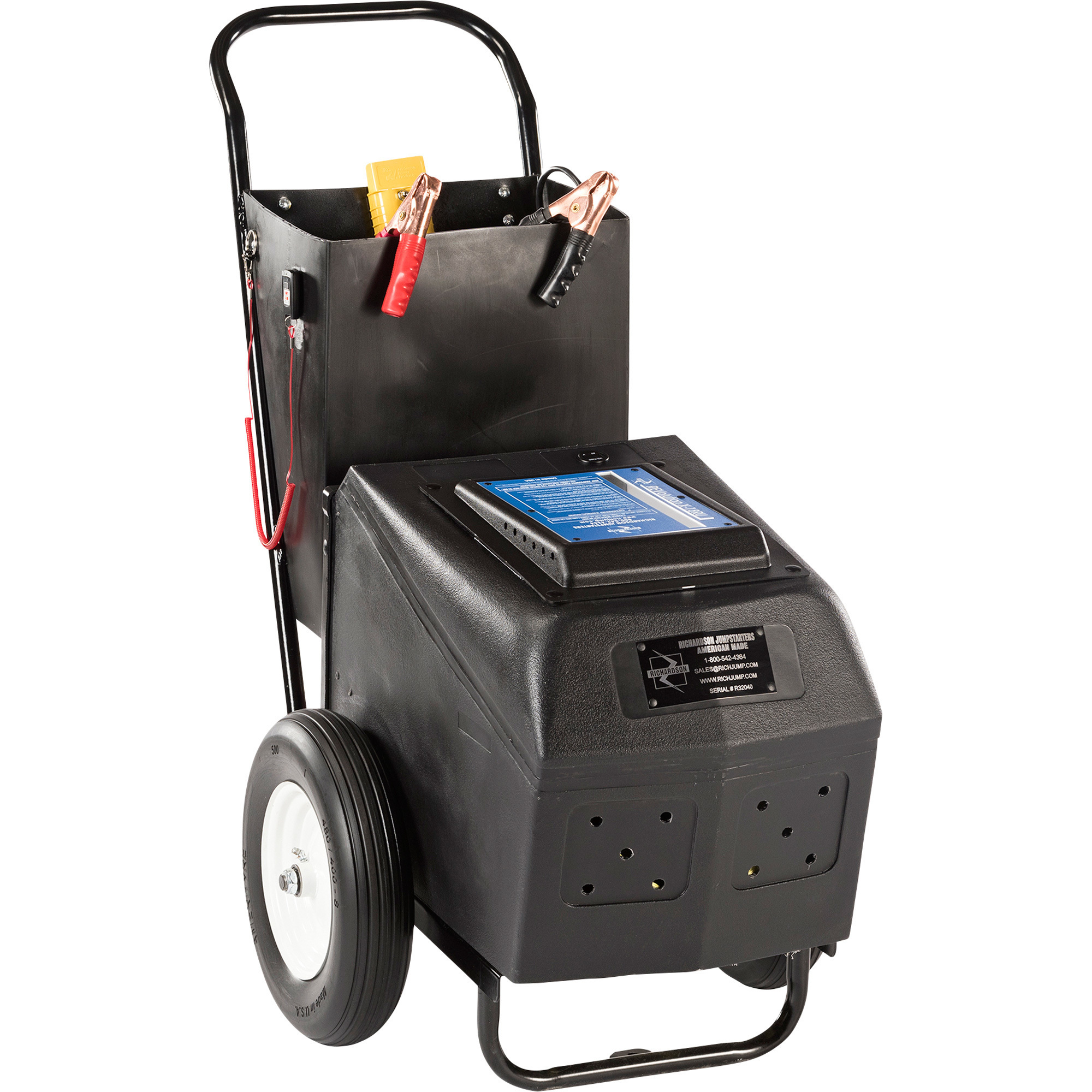 Solar Commercial Jump Starter/Charger, Wheeled — 12 Volt, Model# 2001 ...