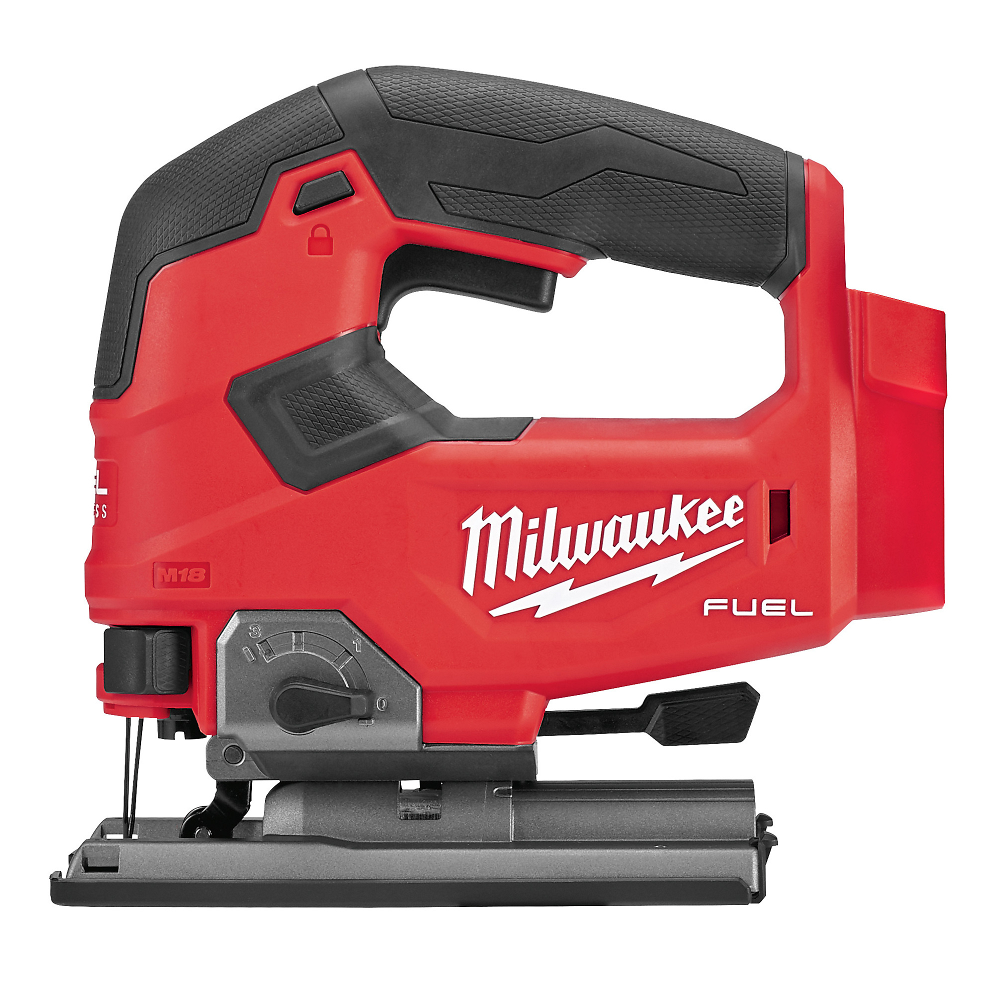 Milwaukee M18 FUEL Brushless Cordless D-Handle Jig Saw, Tool Only, 3500 ...