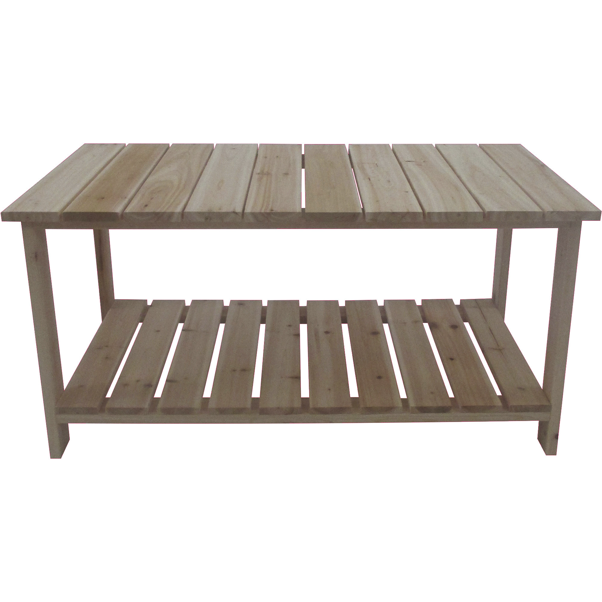 Stonegate Designs Fir Wood Coffee Table, 37 1/2in.L x 20in.W x 18 1/4in ...