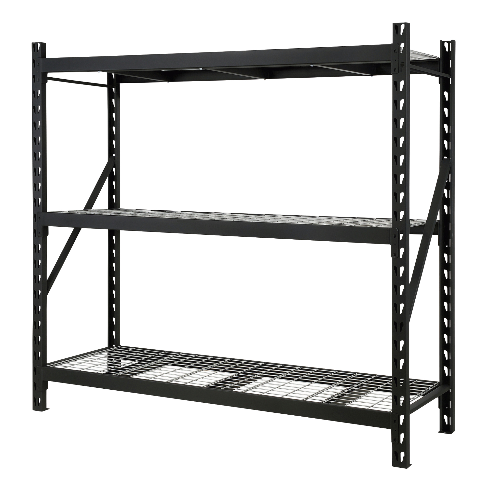 Ironton 3-Tier Storage Shelving, 77in.W x 72in.H x 24in.D | Northern Tool