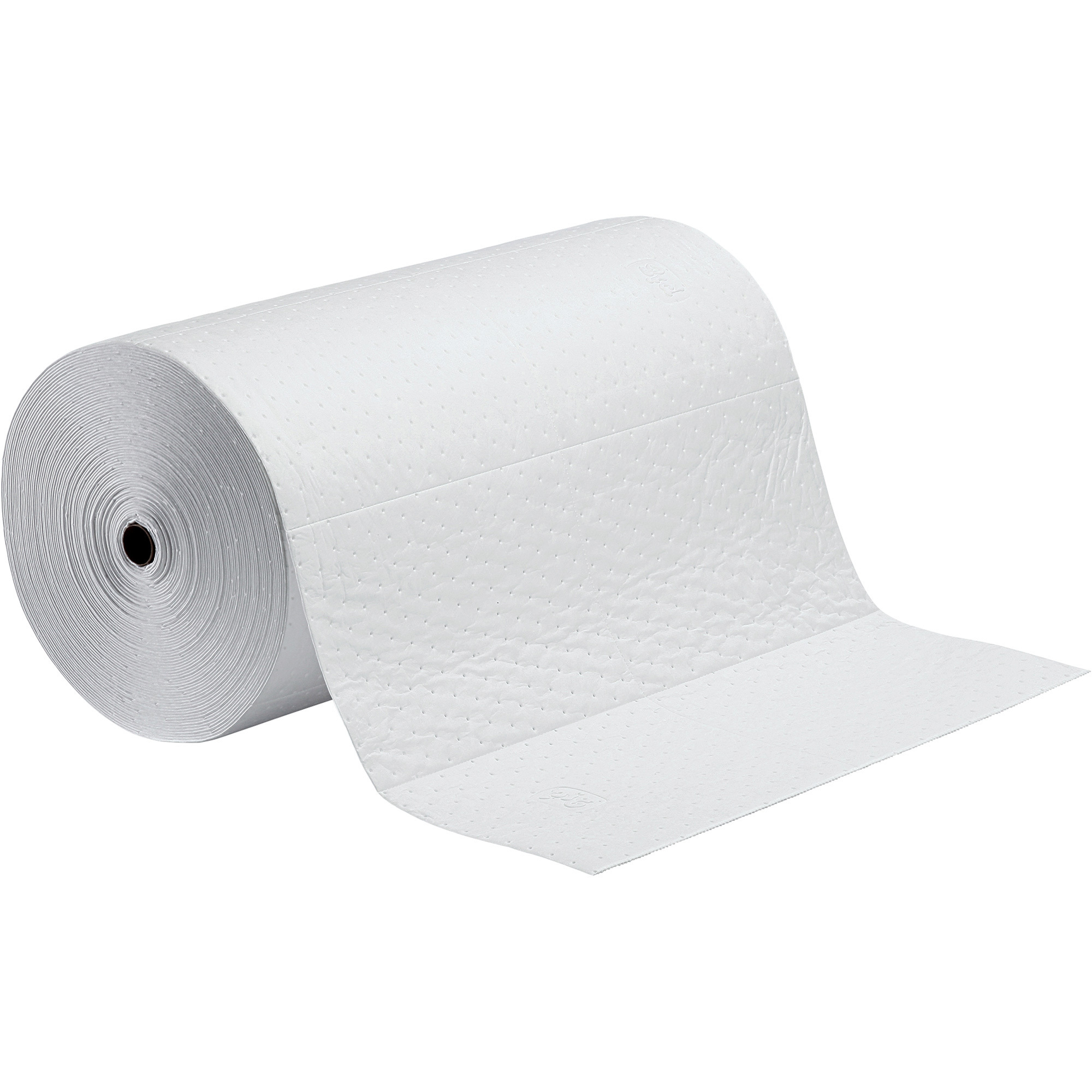New Pig Oil-Only Heavyweight Absorbent Mat Roll, 30in x 150ft., White ...
