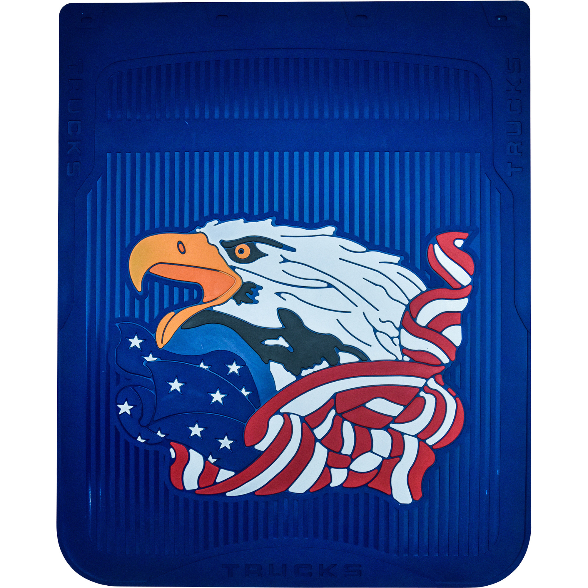 M&C American Flag Eagle Semi-Truck Mud Flaps, 24in.W x 30in.H, Pair ...