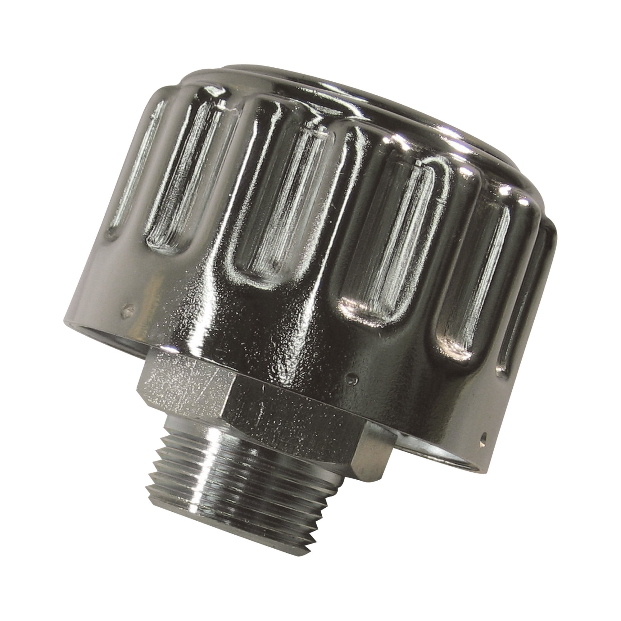 Nortrac Hydraulic Breather Cap — 1in. NPT, Chromed Steel | Northern Tool