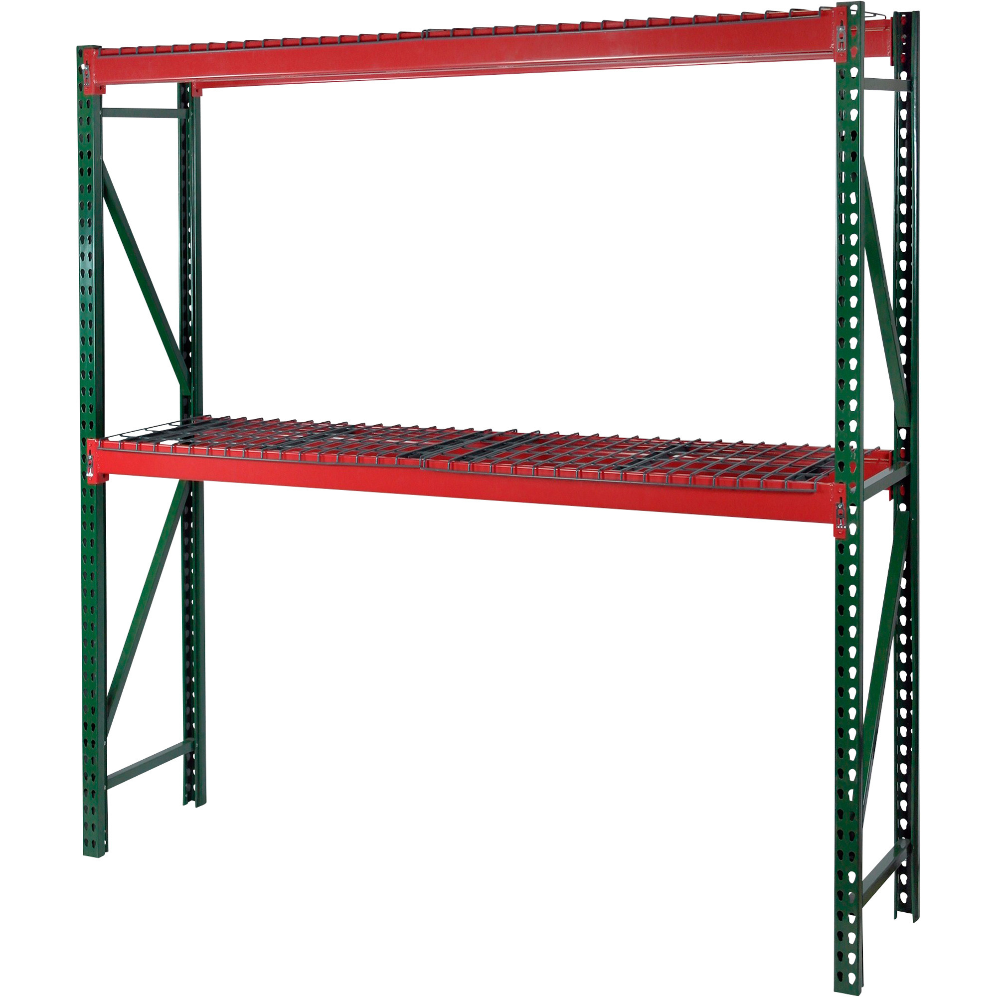 StorageMax Heavy-Duty Bulk Shelving — Starter Unit, 96in.W x 48in.D x ...