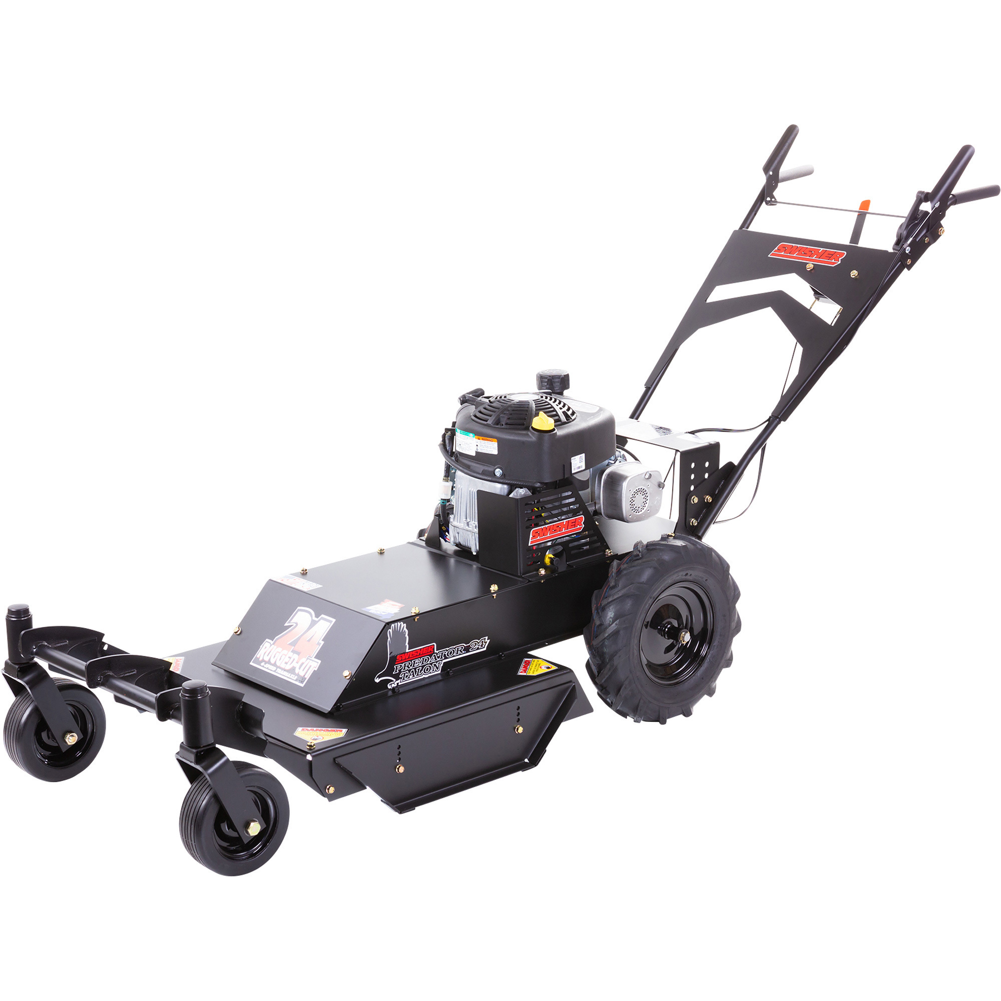 Swisher Rough Cut Pull-Behind Mower, 344cc Briggs & Stratton Powerbuilt ...