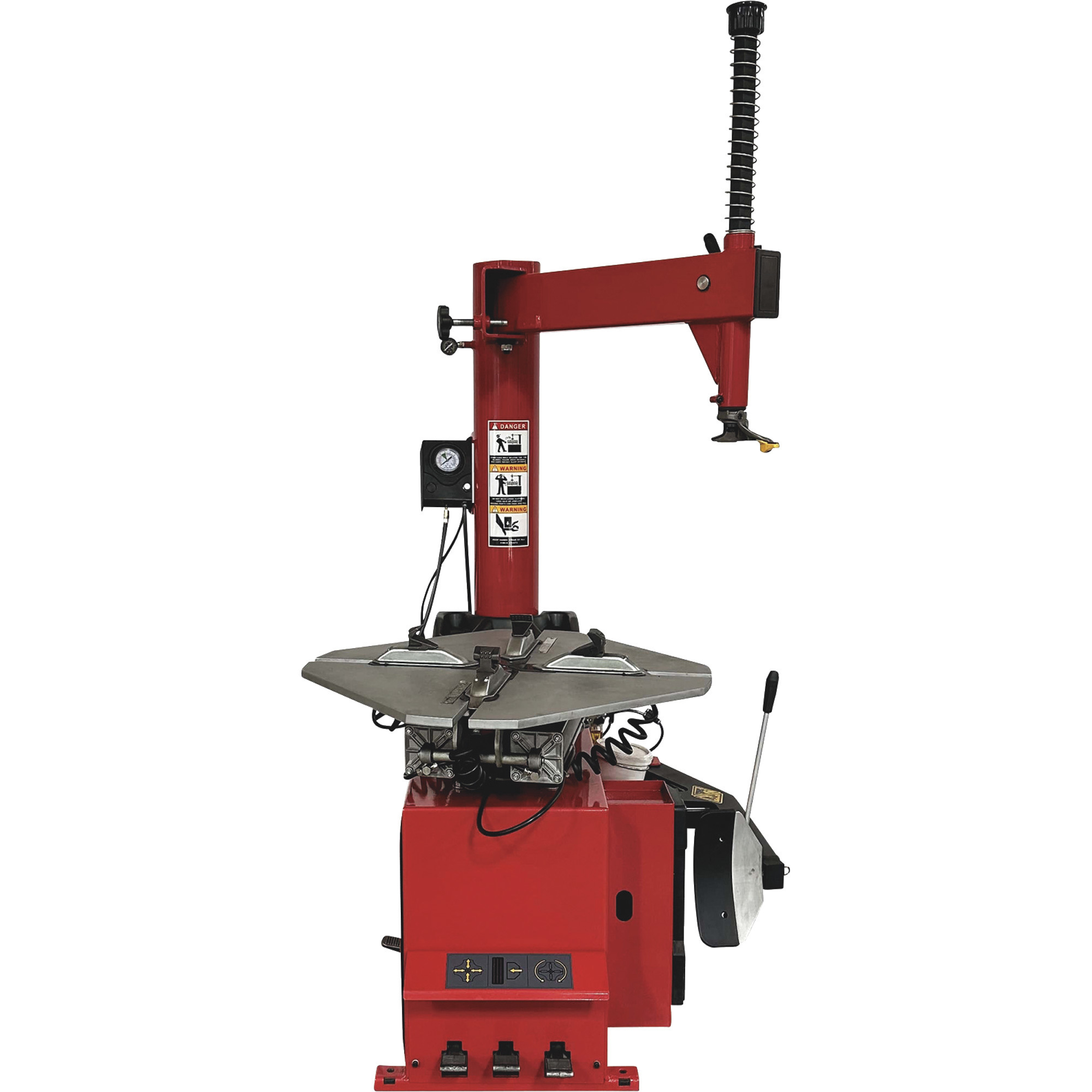 Tuxedo Semi-Automatic Swing-Arm Tire Changer, 37in.L x 48in.W x 41in.H ...