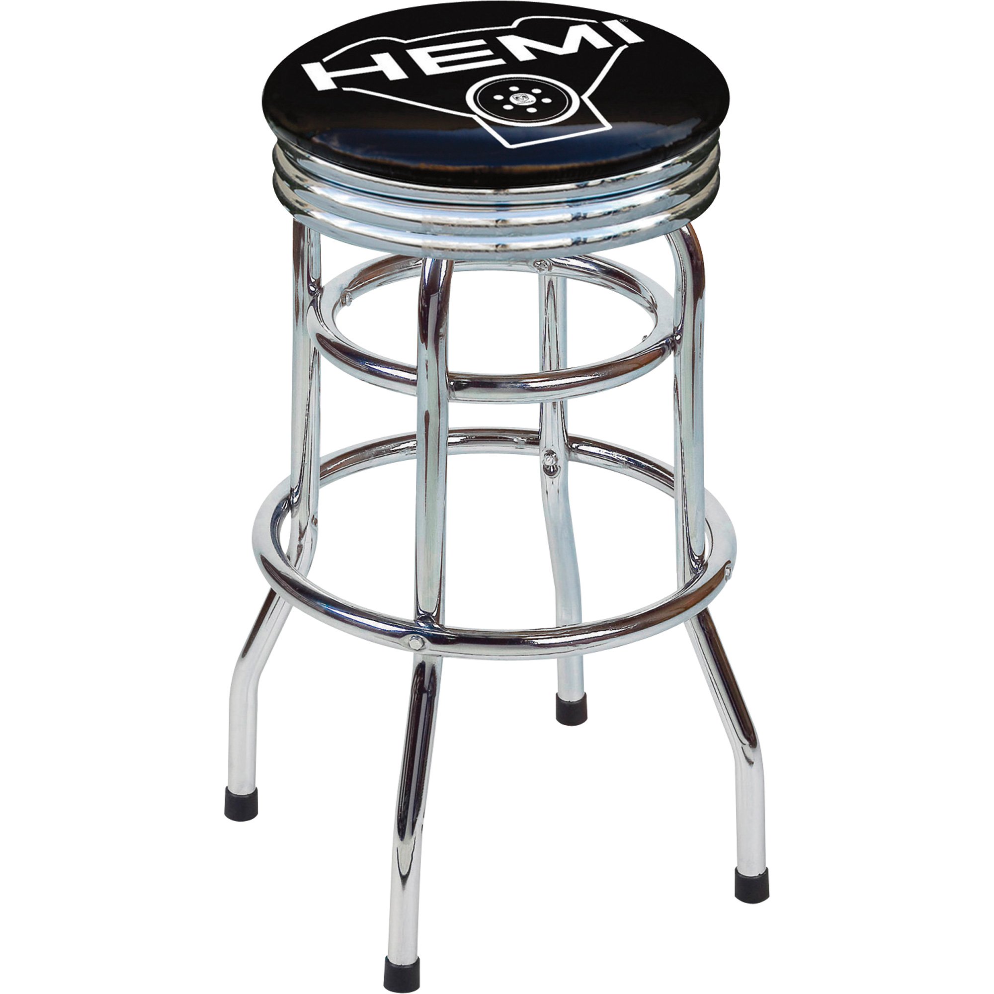 On The Edge Swivel Bar Stool — Hemi Logo, Model# 801021 | Northern Tool