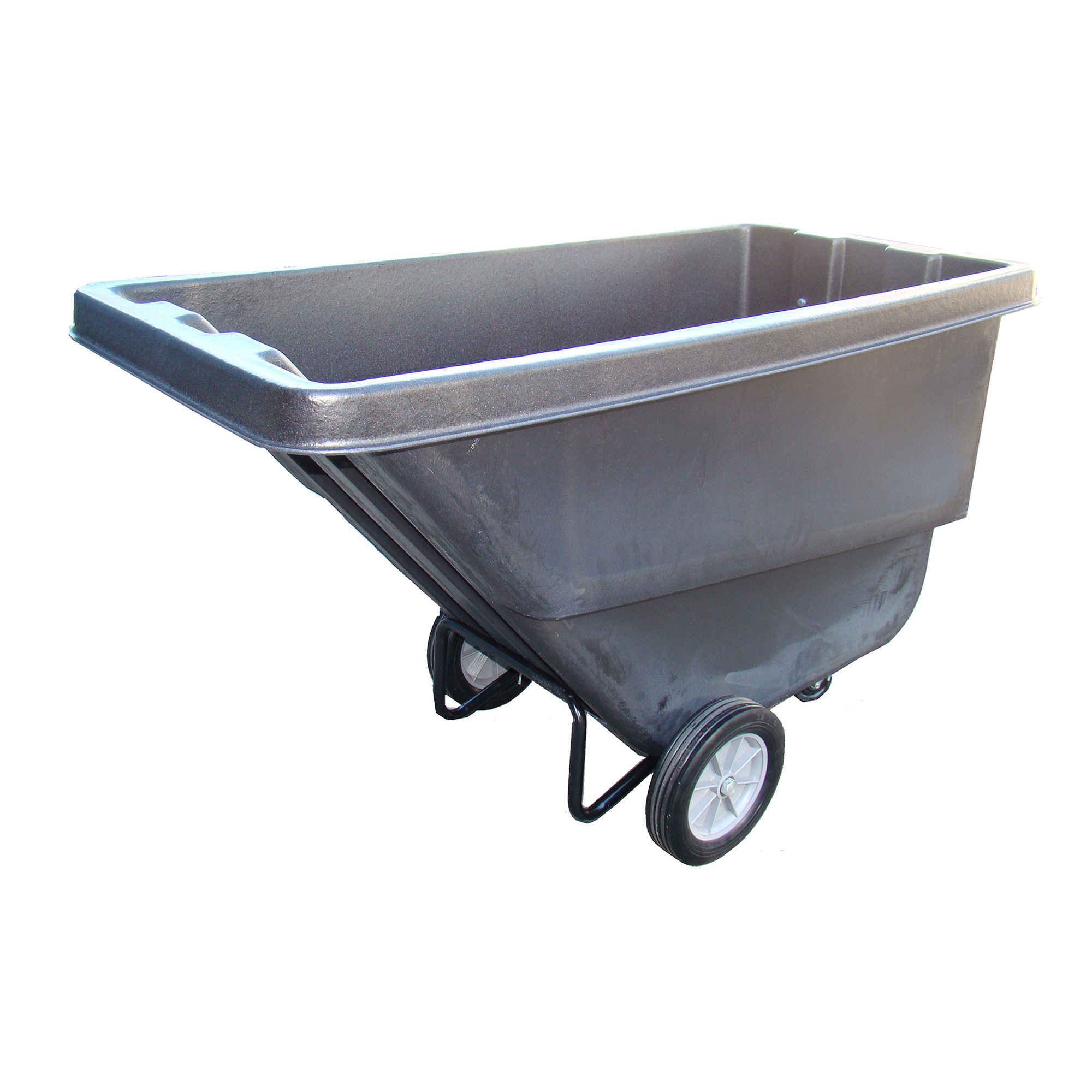 Namco Poly Dump Cart — 1 Cubic Yard/1000-Lb. Capacity, 72.35in.W x 33 ...