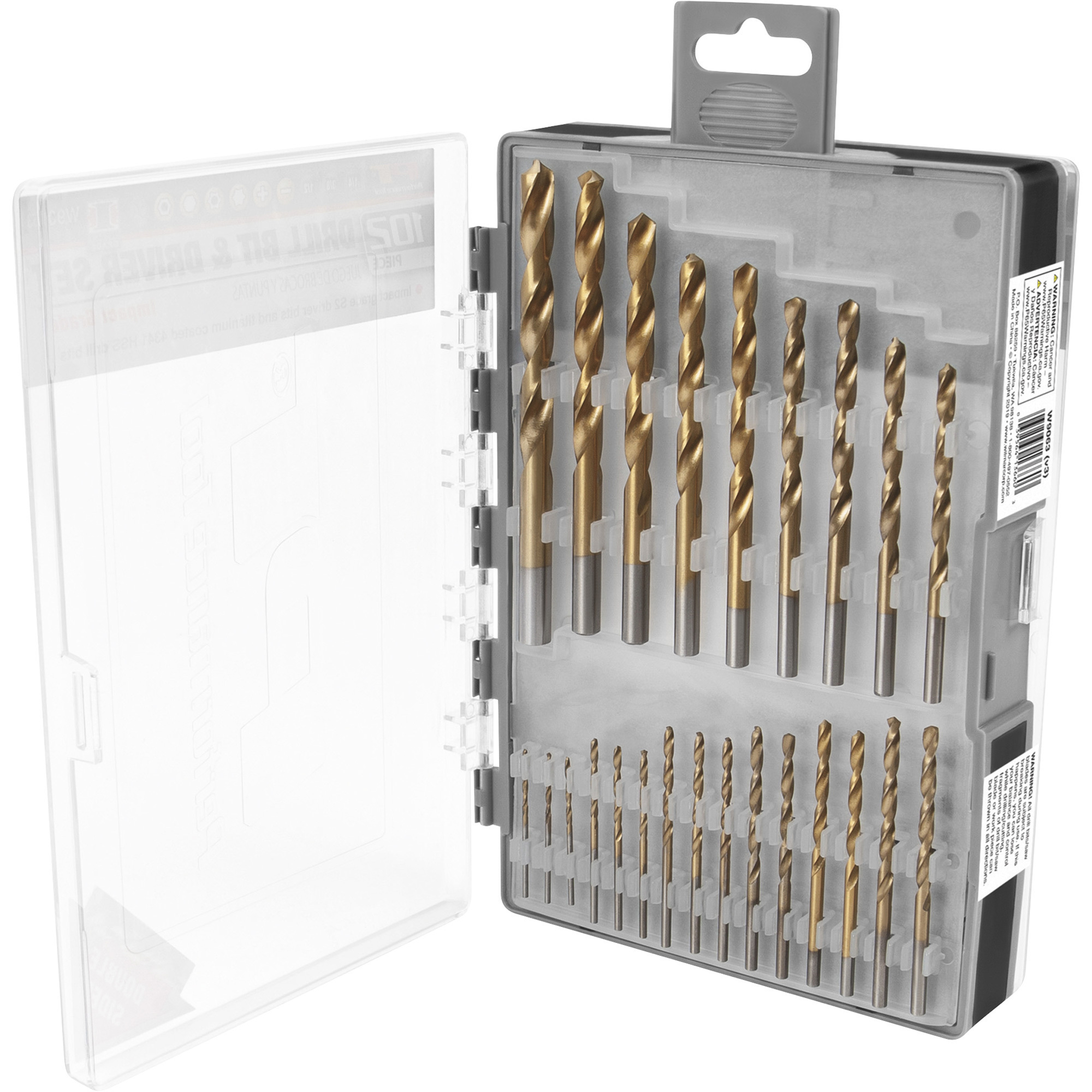 Ironton 117-Pc. Drill and Driver Bit Set | Northern Tool