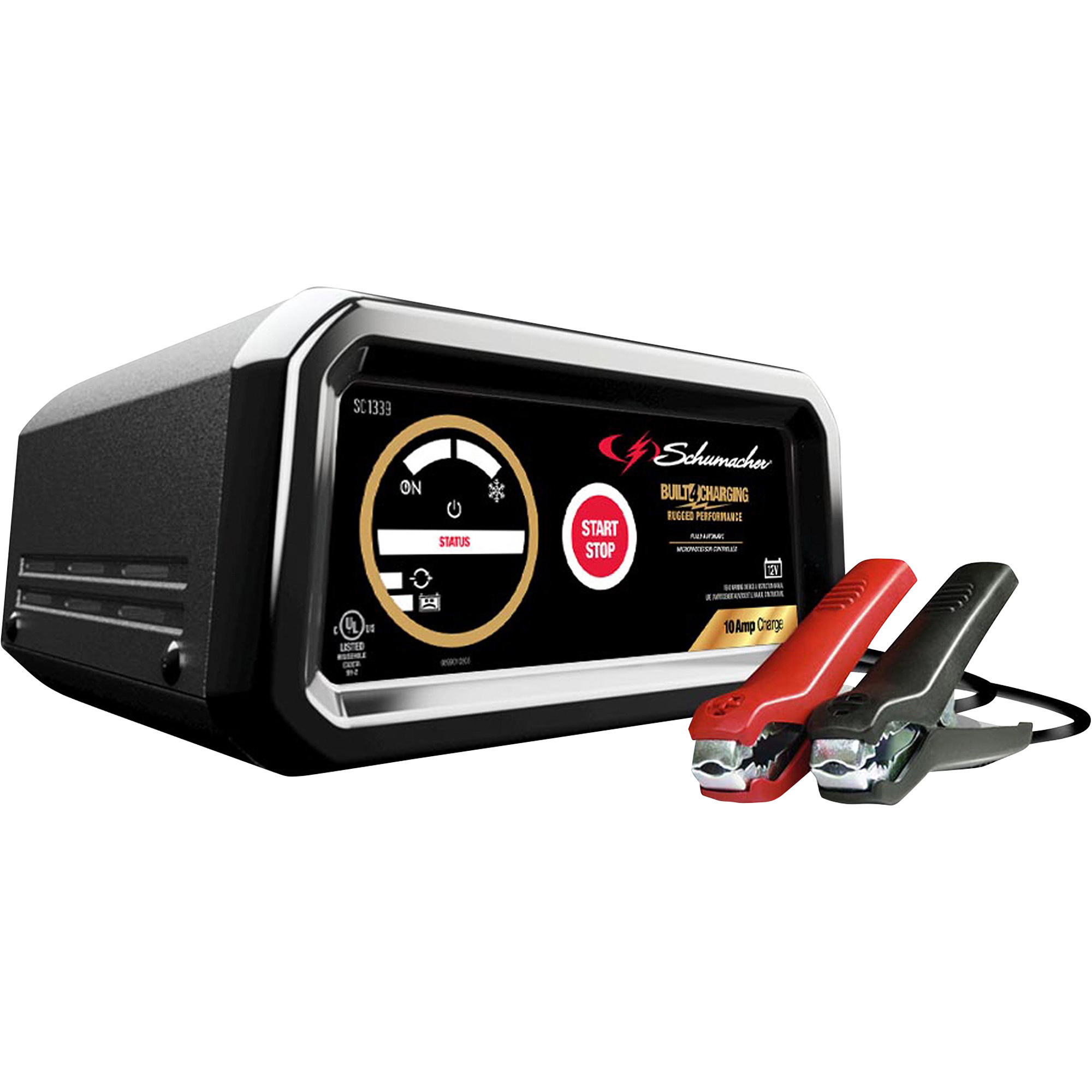 Schumacher Built 4 Charging Battery Charger, 12 Volt, 10 Amps, Model ...