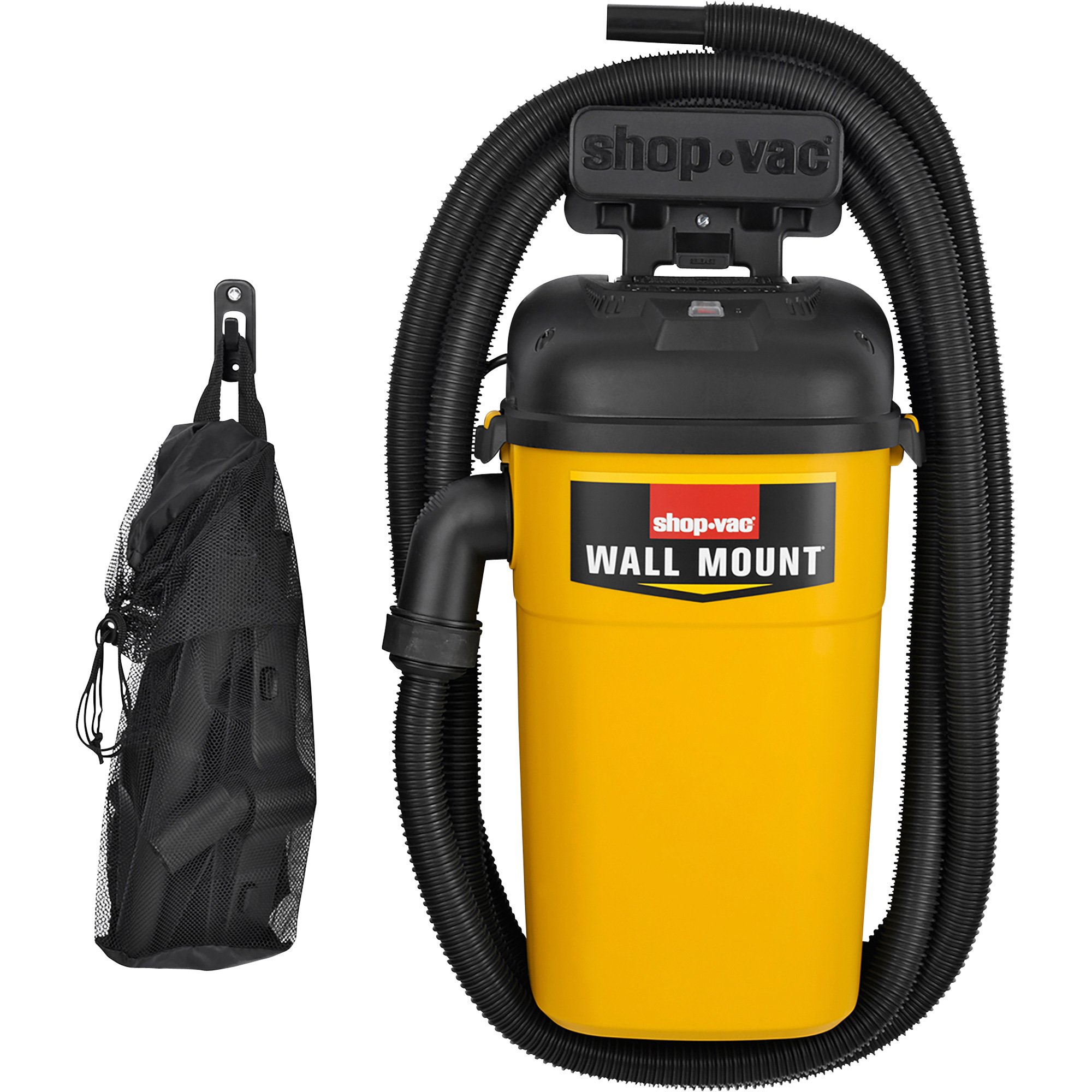 Shop-Vac Wall-Mount Wet/Dry Vac — 5-Gallon Capacity, 4 HP, Model ...