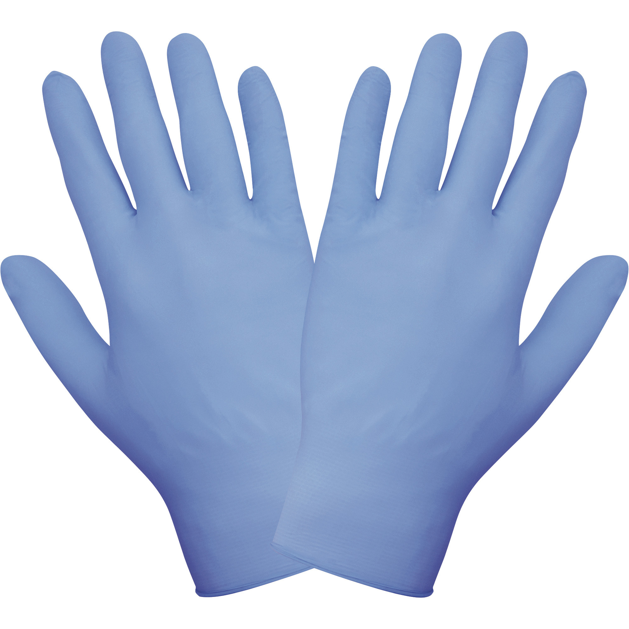 SAS Raven 7 Mil Nitrile Powder-Free Disposable Gloves — 50 Pairs, Black ...