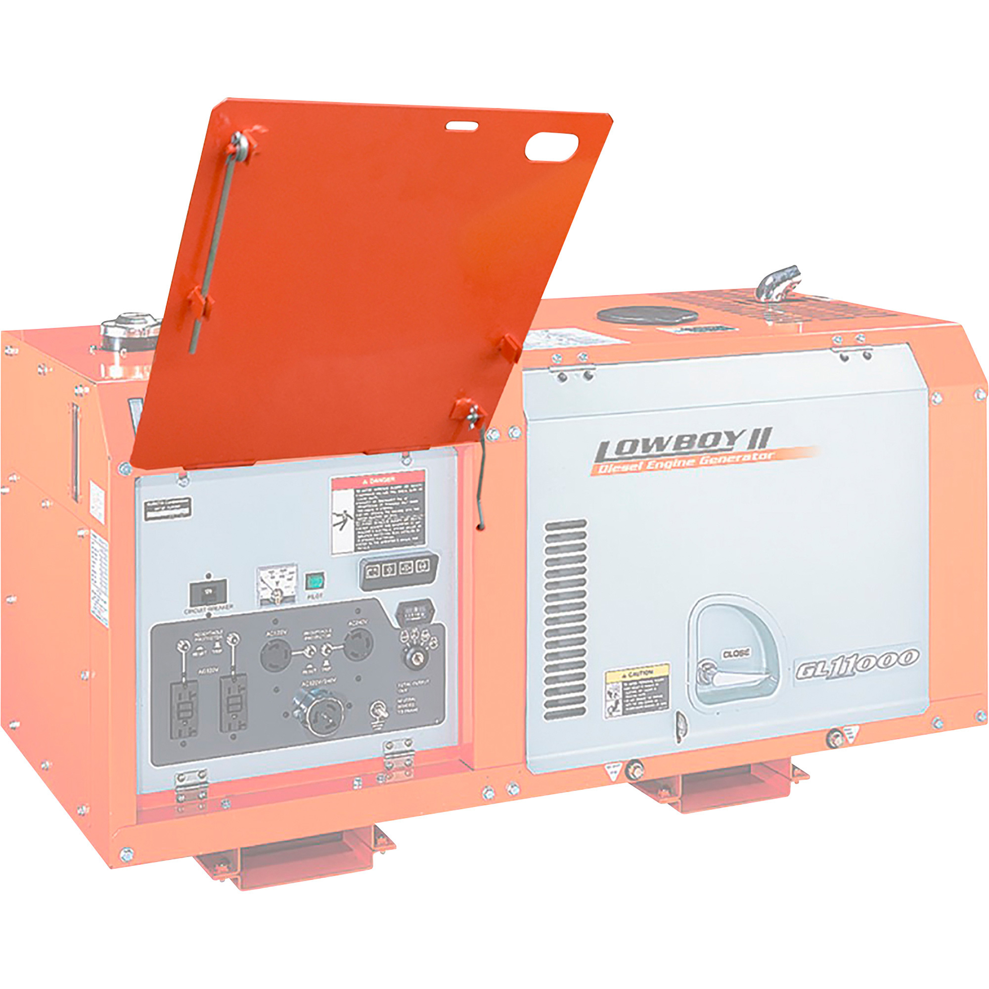 Kubota Control Panel Cover, Fits Kubota Lowboy II Diesel Generator ...