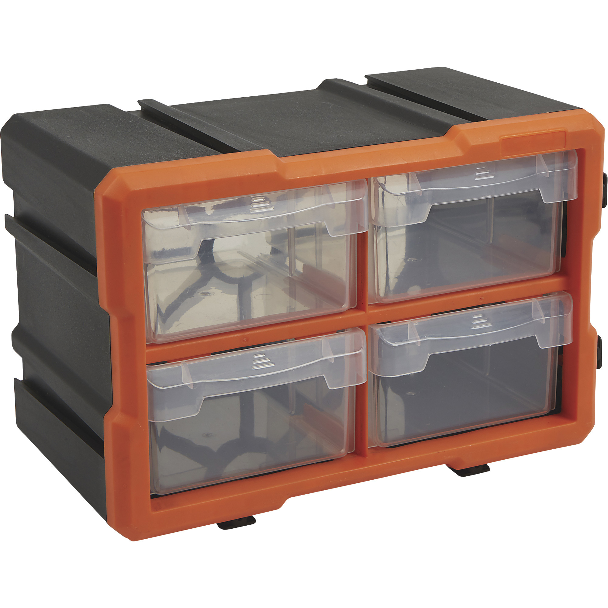 X-Space 4-Drawer Stackable Organizer — 11 5/8in.W x 7 3/4in.D x 6 5 ...