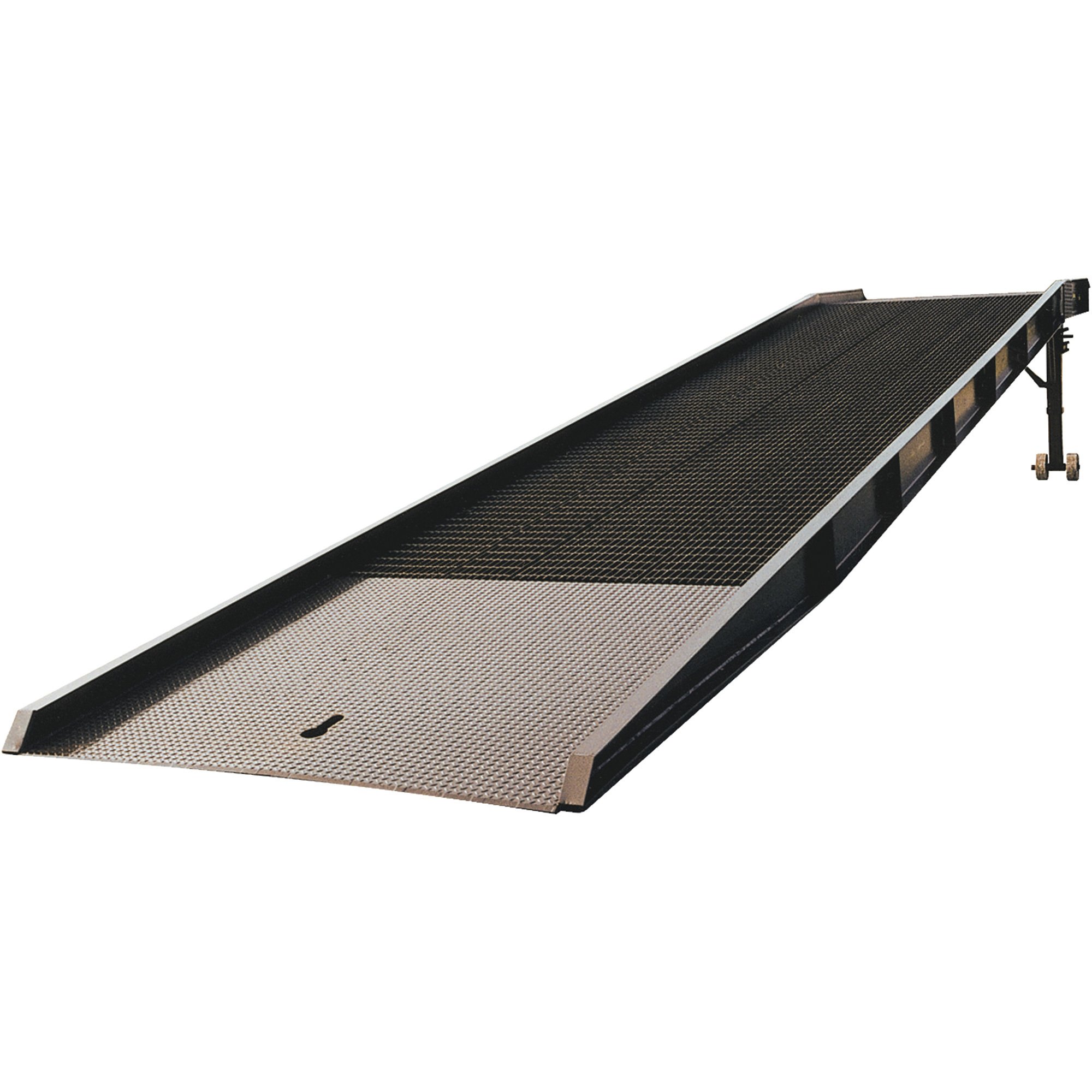 Vestil Yard Ramp, Steel, Overlap Style, 16,000-lb. Capacity, 30-ft.L x ...