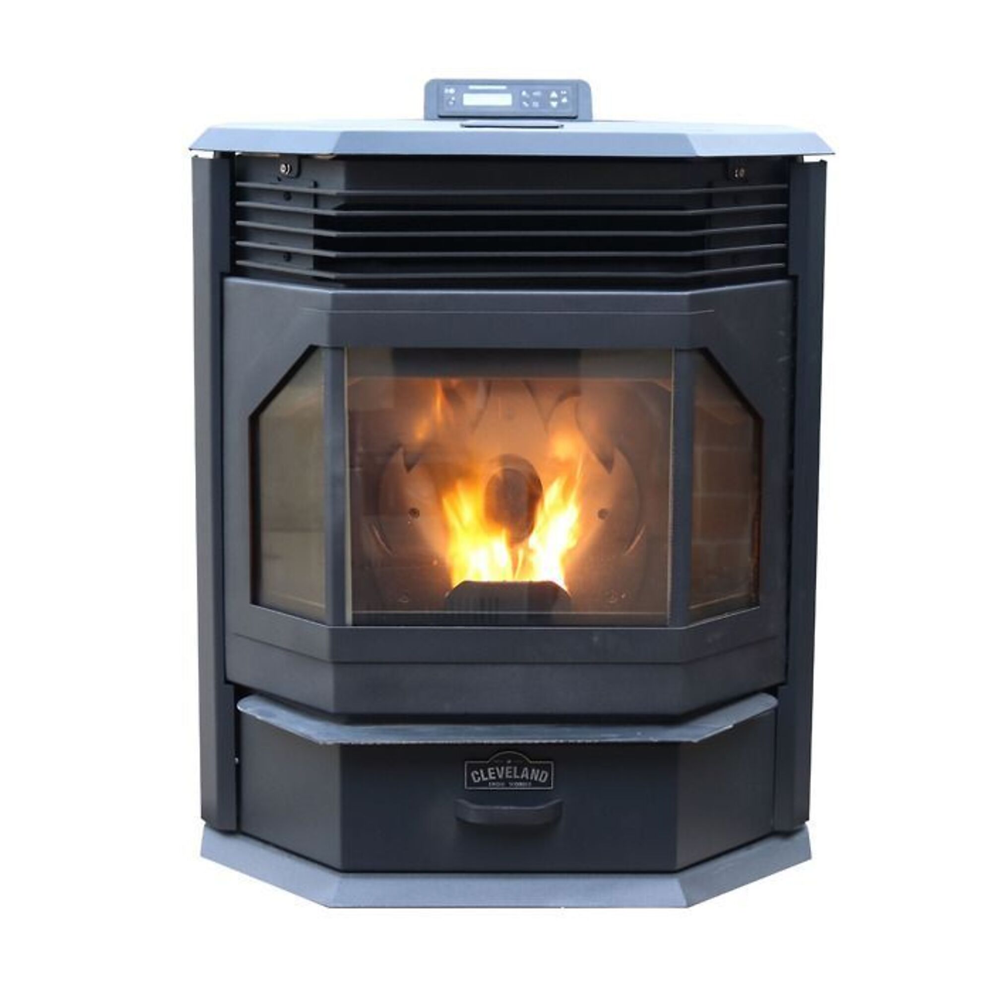 Cleveland Iron Works Pellet Stove with Smart Home Technology — 34,129 ...