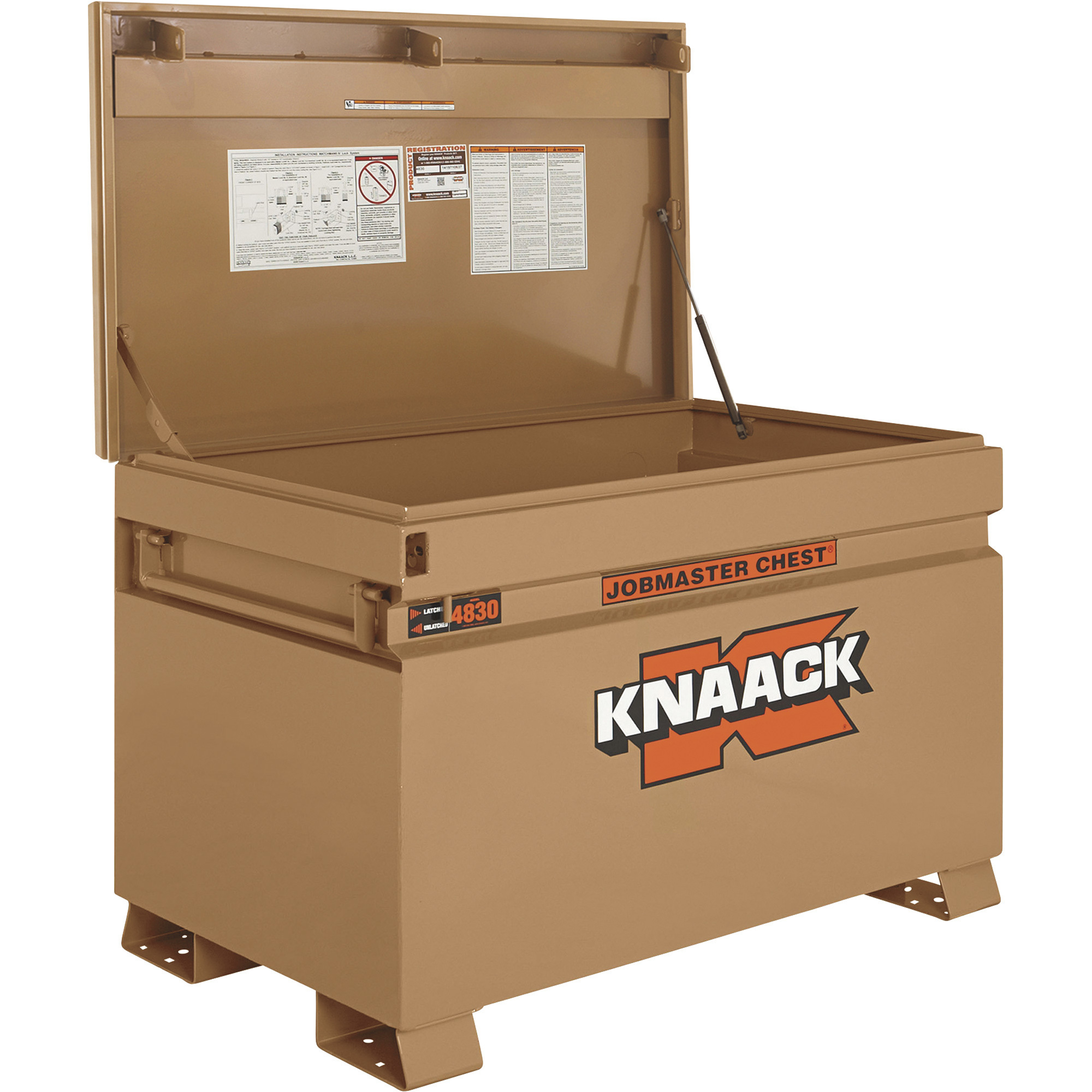 KNAACK Jobmaster Cabinet, Tan, 54.9 Cu. Ft. Capacity, 60in.W x 30in.D x ...
