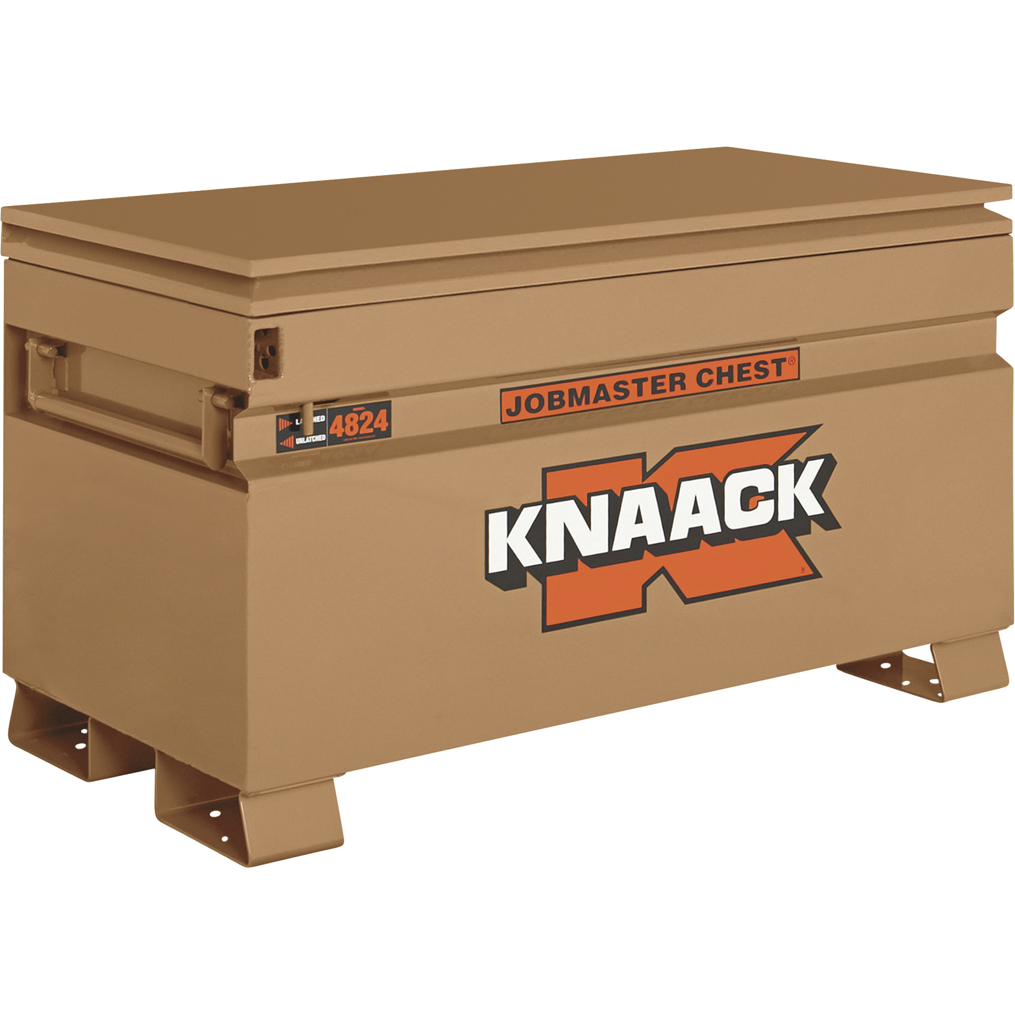 KNAACK Jobmaster Toolbox, Tan, 16 Cu. Ft., 48in.W x 24in.D x 28.25in.H ...